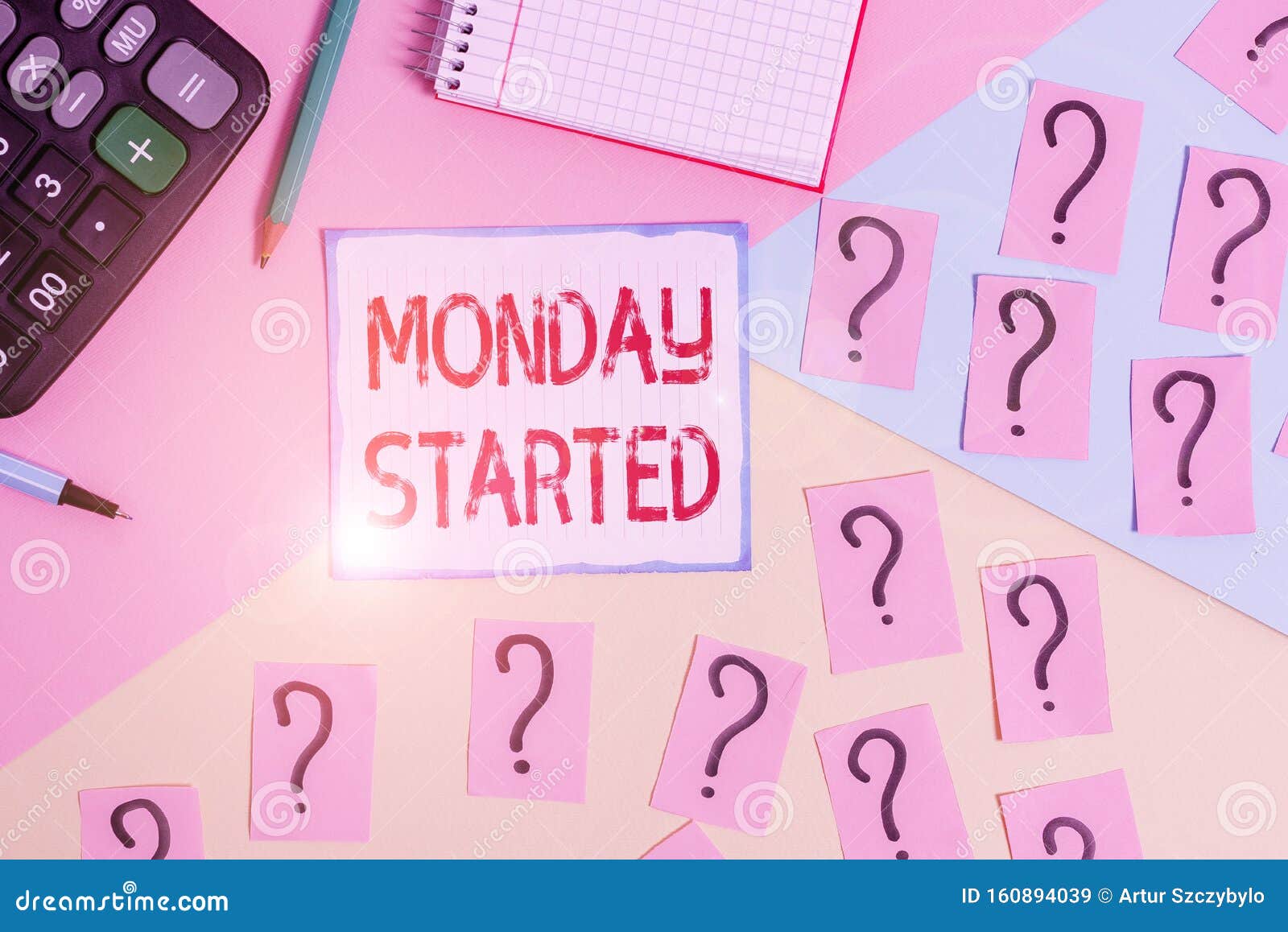 Work On A Mathematics Question Stock Image | CartoonDealer.com #15596581