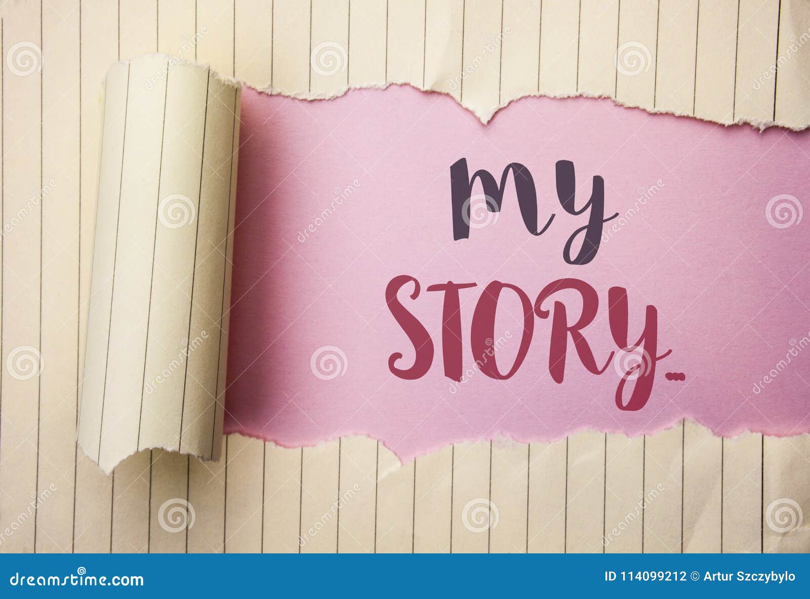 Writing Note Showing My Story.... Business Photo Showcasing Biography ... Writing Note Showing My Story.... Business Photo Showcasing Biography ...