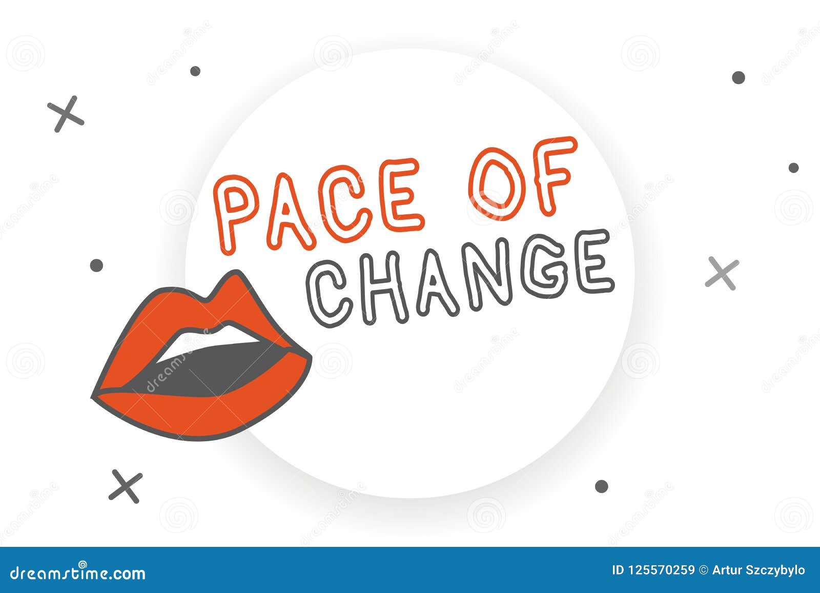 Writing Note Showing Pace of Change. Business Photo Showcasing Shift in ...