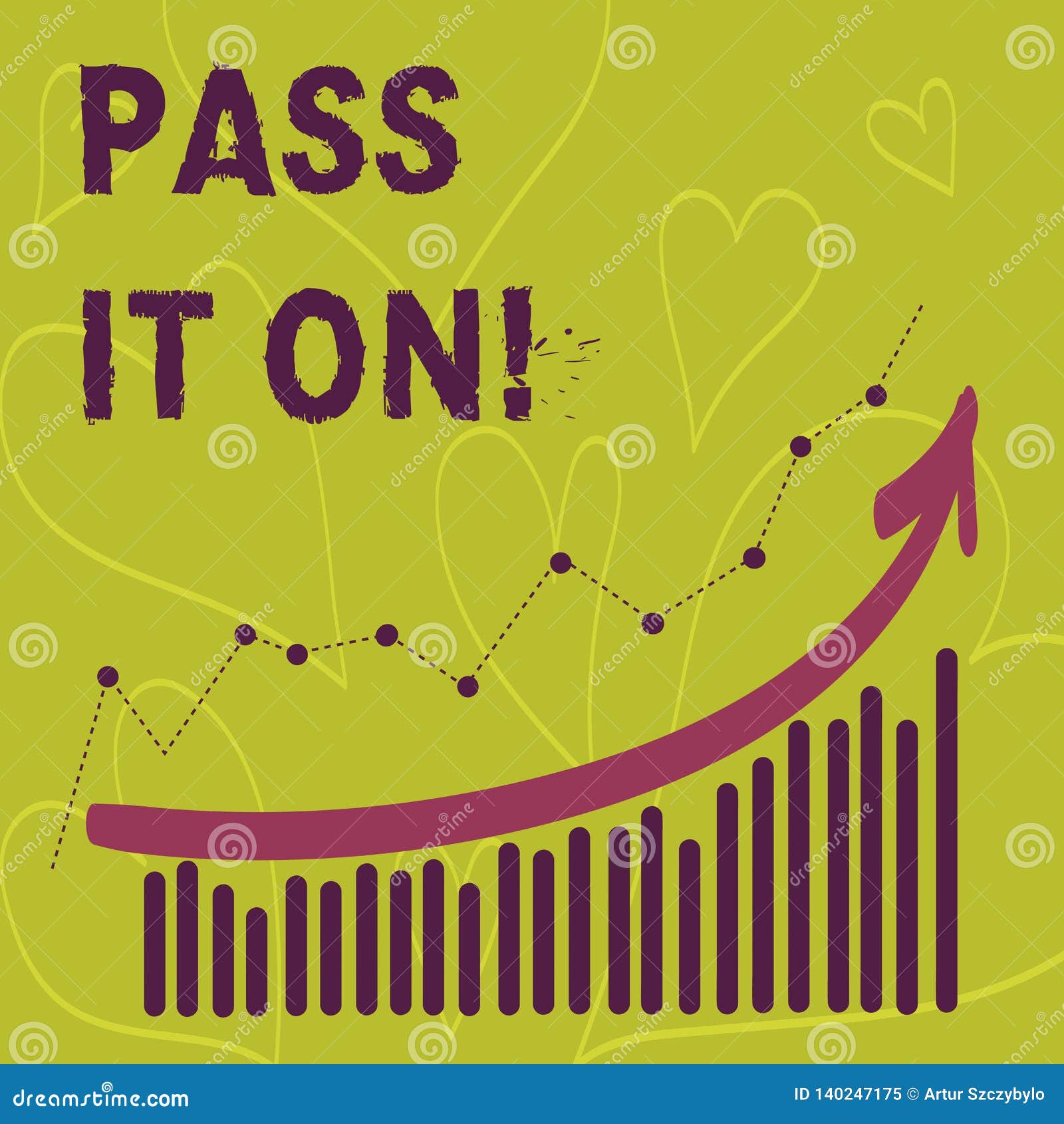 Writing Note Showing Pass it on. Business Photo Showcasing Share ...