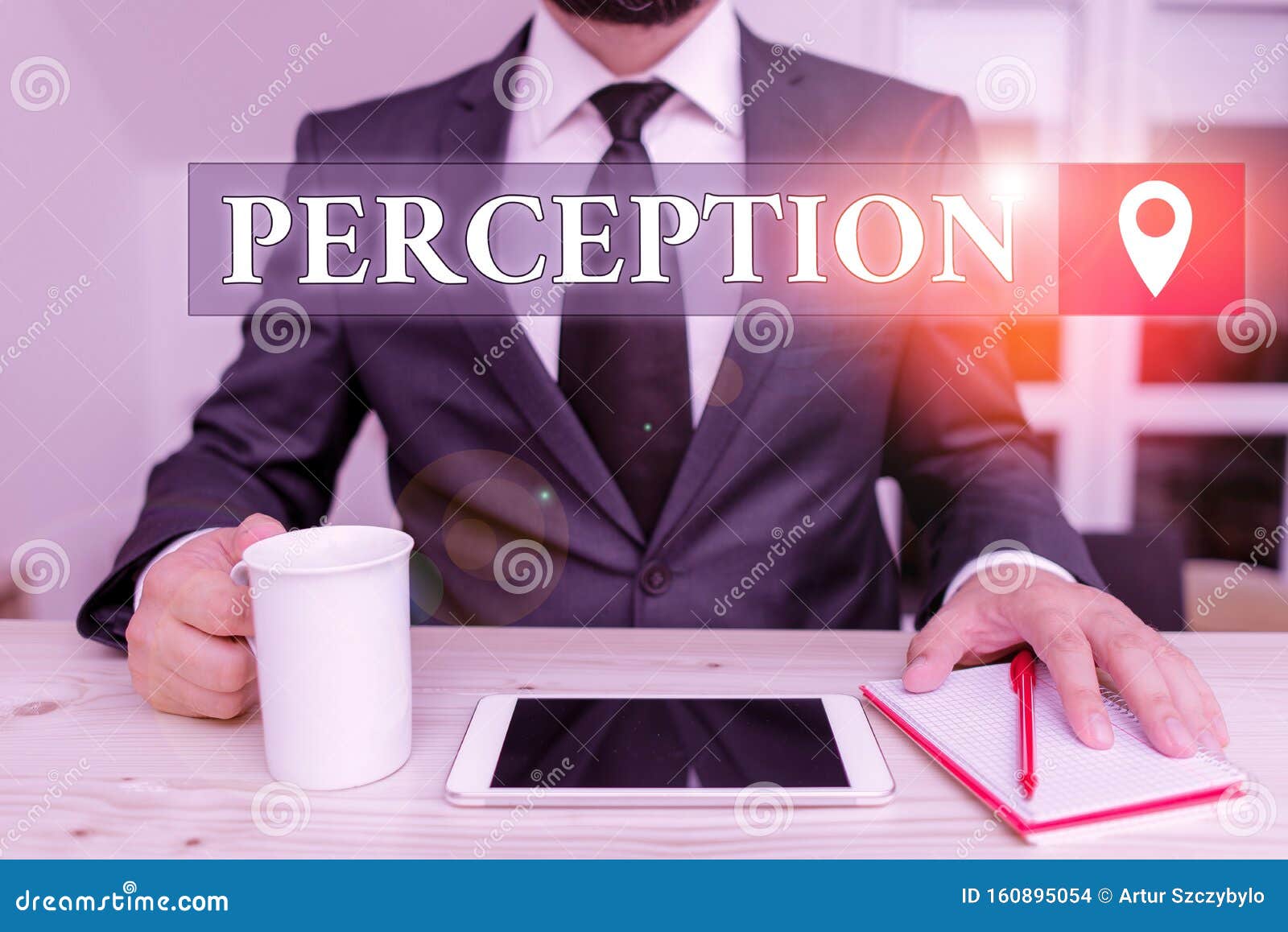 Writing Note Showing Perception. Business Photo Showcasing Individuals ...