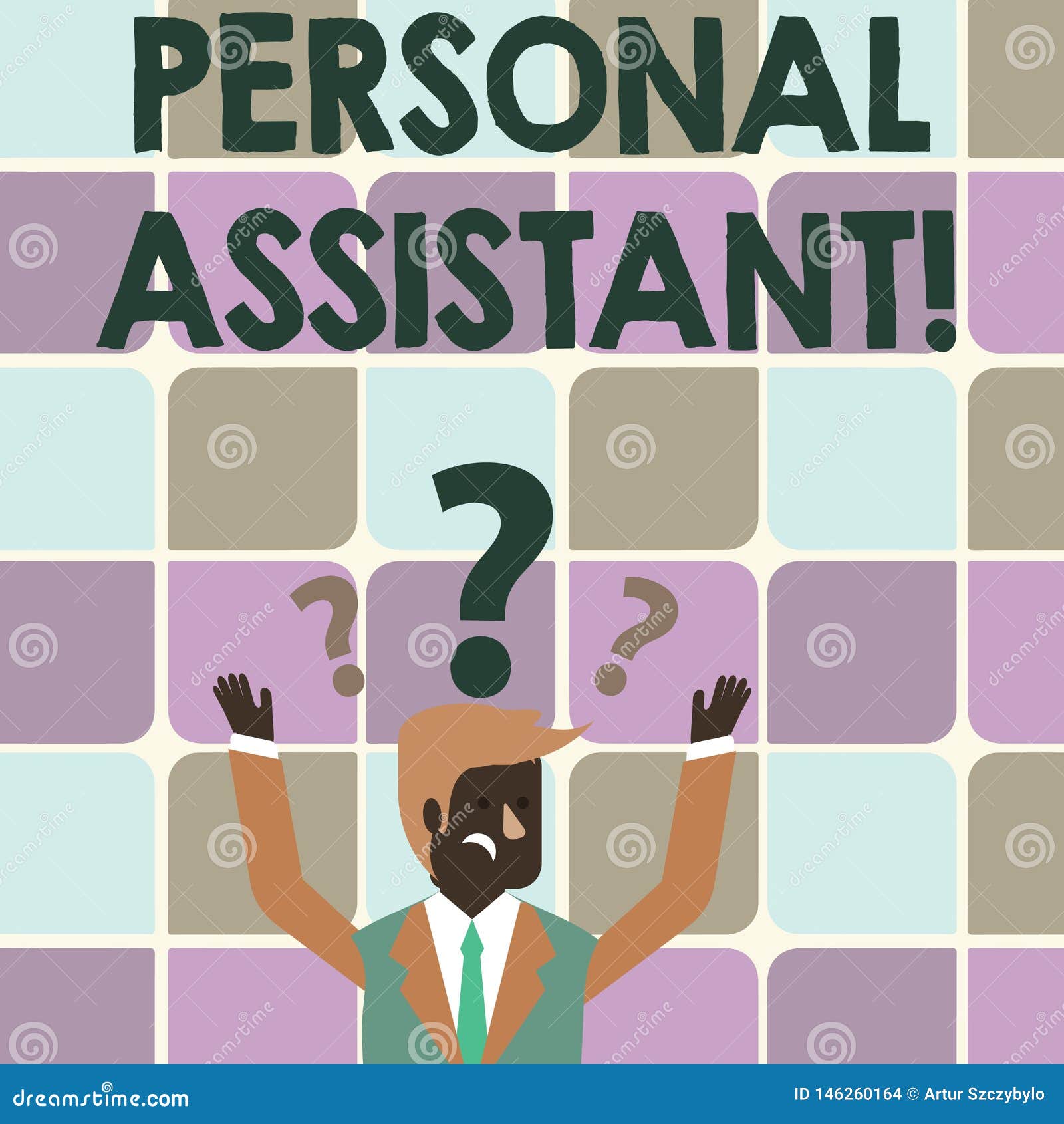 Writing Note Showing Personal Assistant. Business Photo Showcasing ...