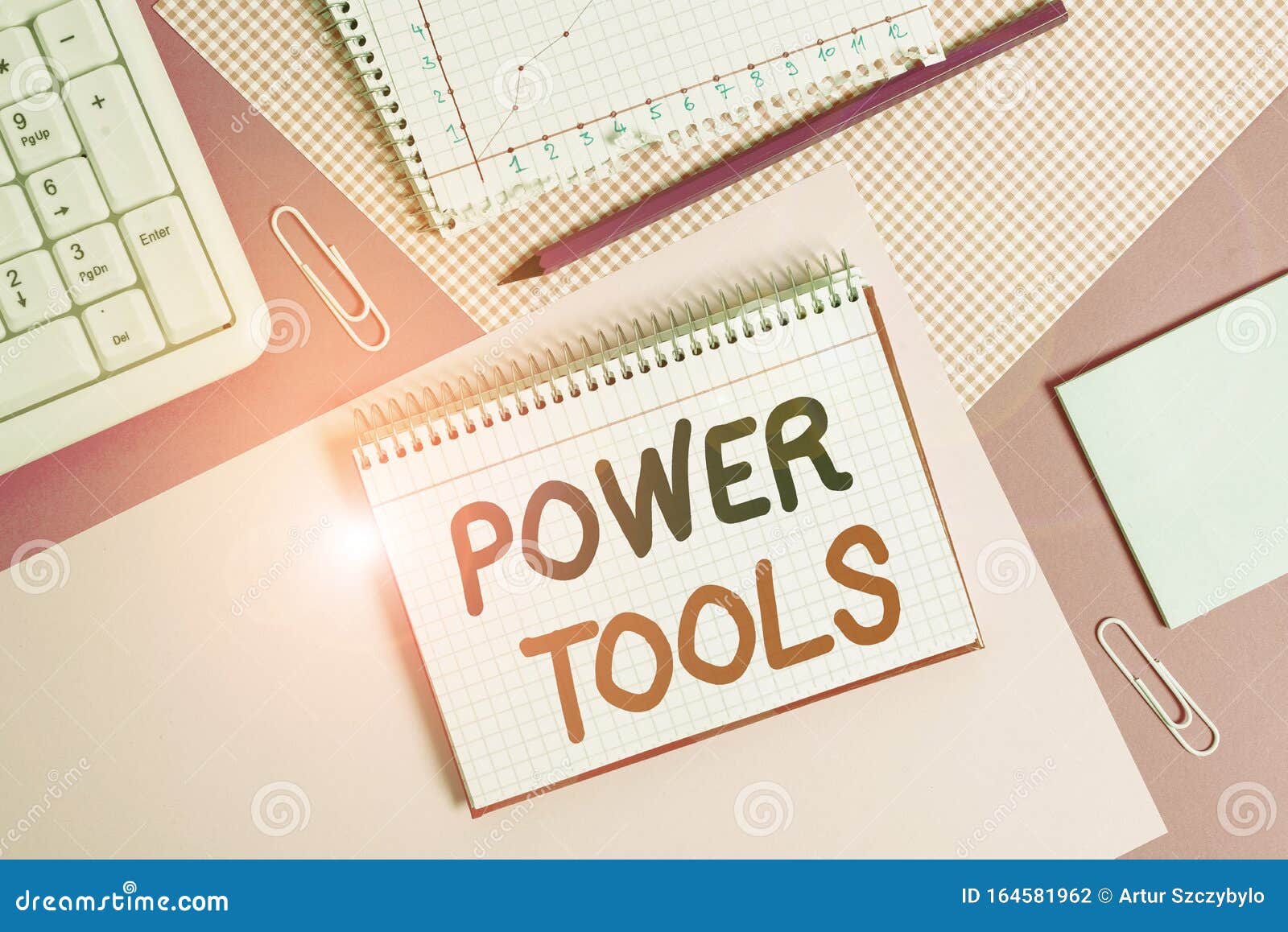 Writing Note Showing Power Tools. Business Photo Showcasing Tool that ...