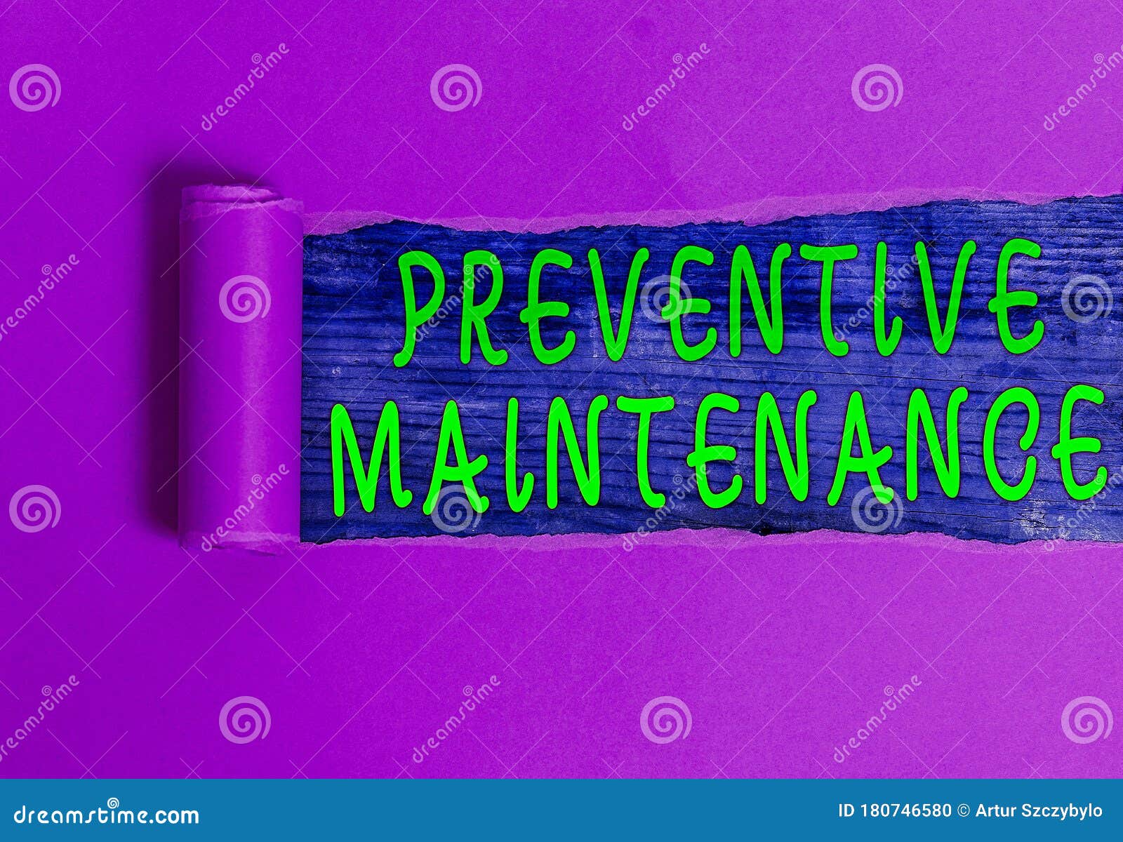 Writing Note Showing Preventive Maintenance. Business Photo Showcasing ...