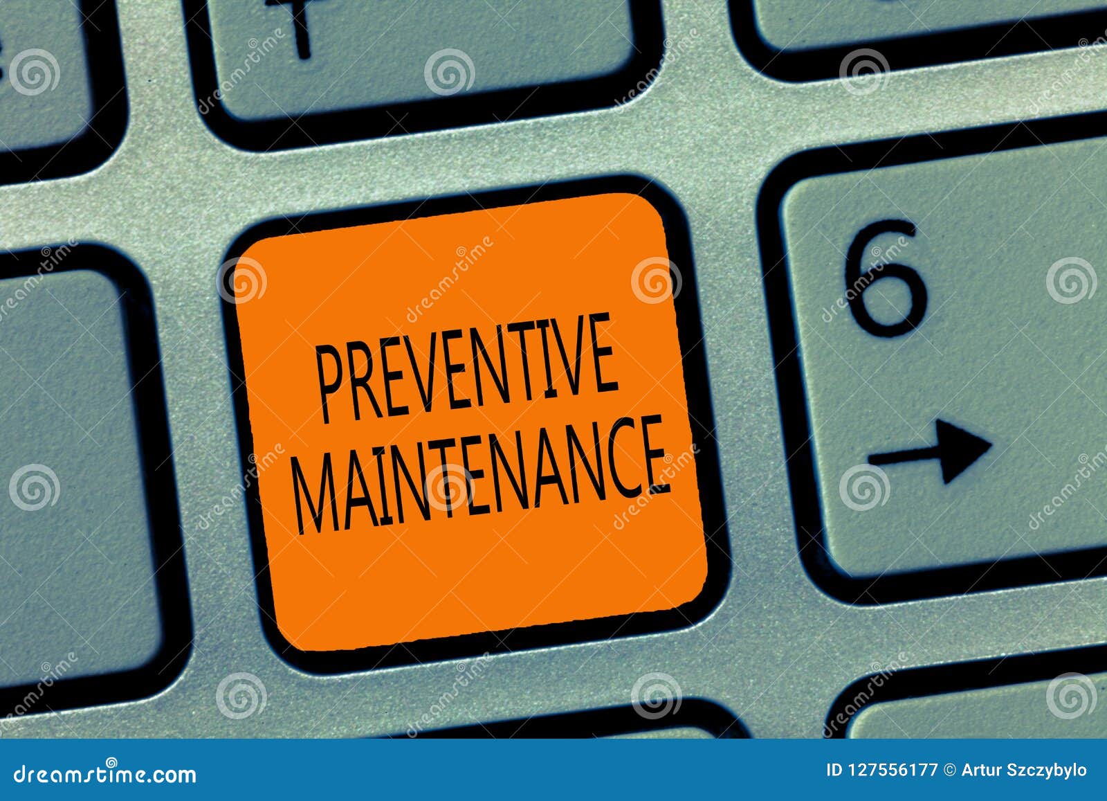 Writing Note Showing Preventive Maintenance. Business Photo Showcasing ...