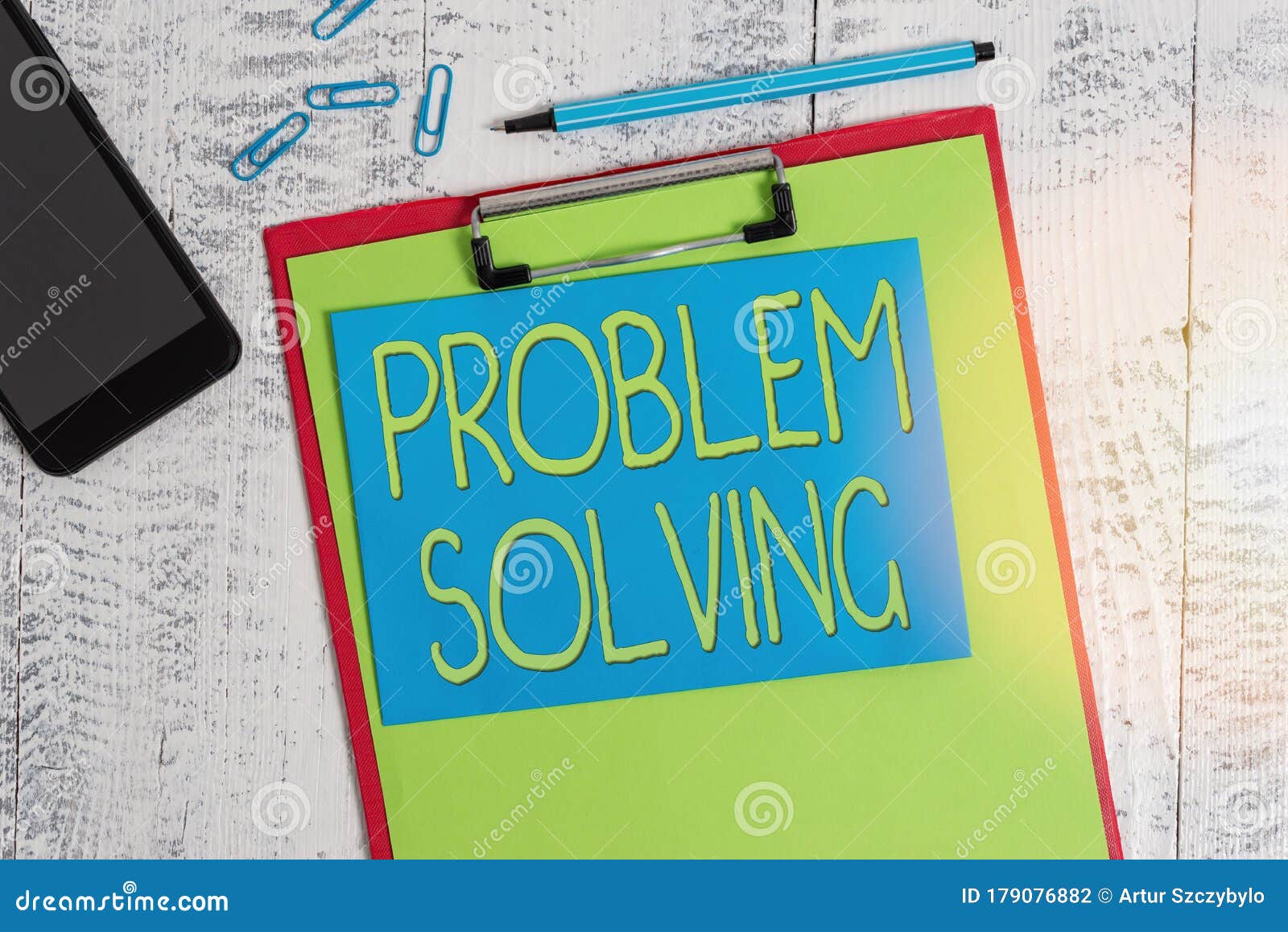 Writing Note Showing Problem Solving. Business Photo Showcasing Process ...