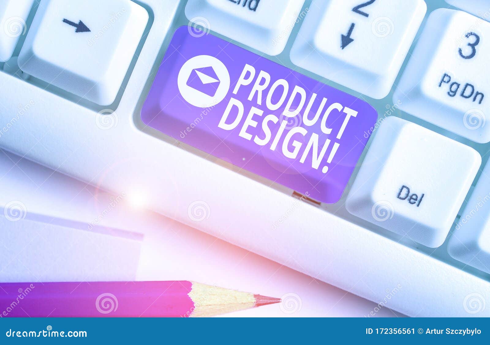 Writing Note Showing Product Design. Business Photo Showcasing Process ...