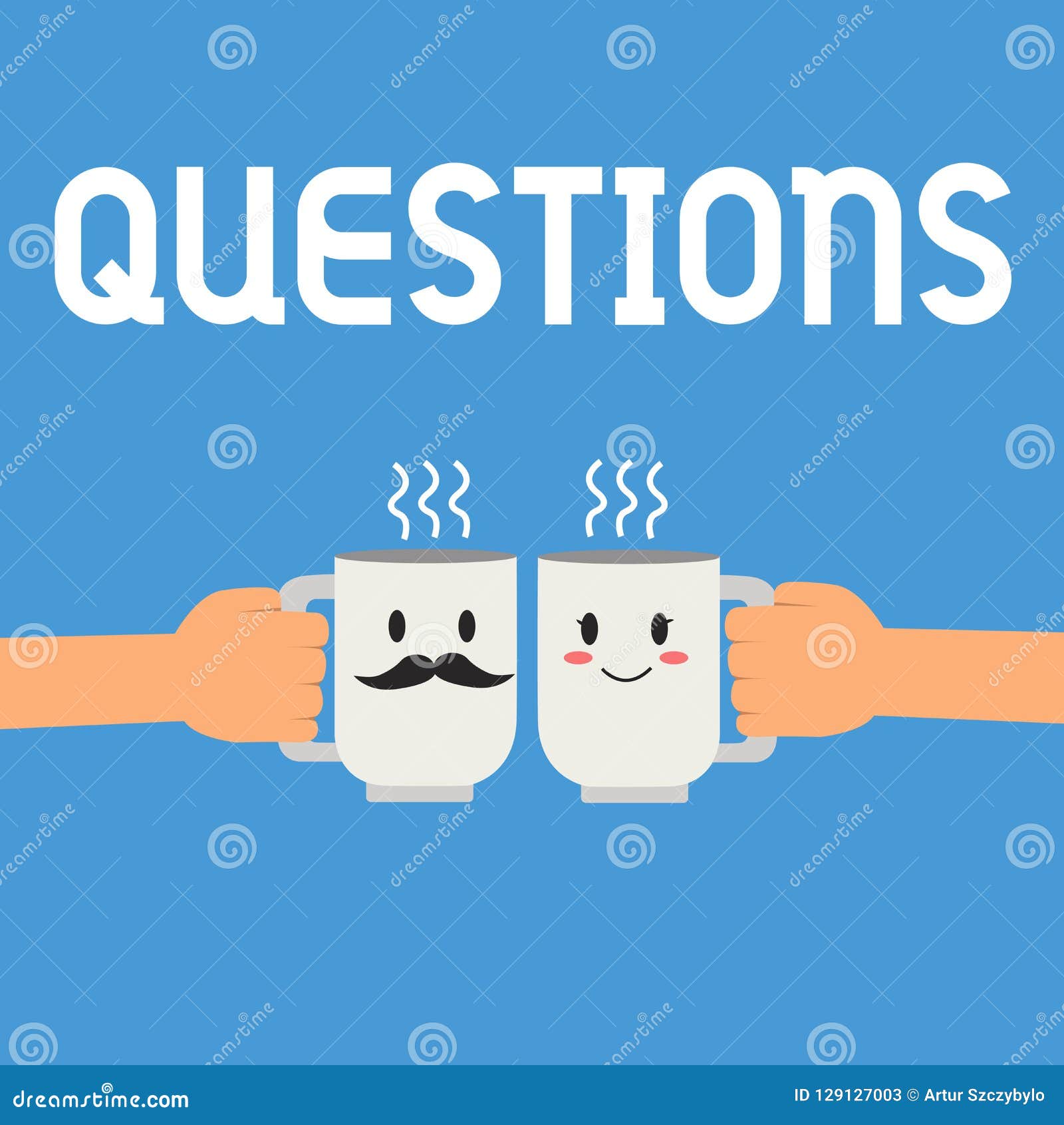 Writing Note Showing Questions. Business Photo Showcasing Interrogative ...