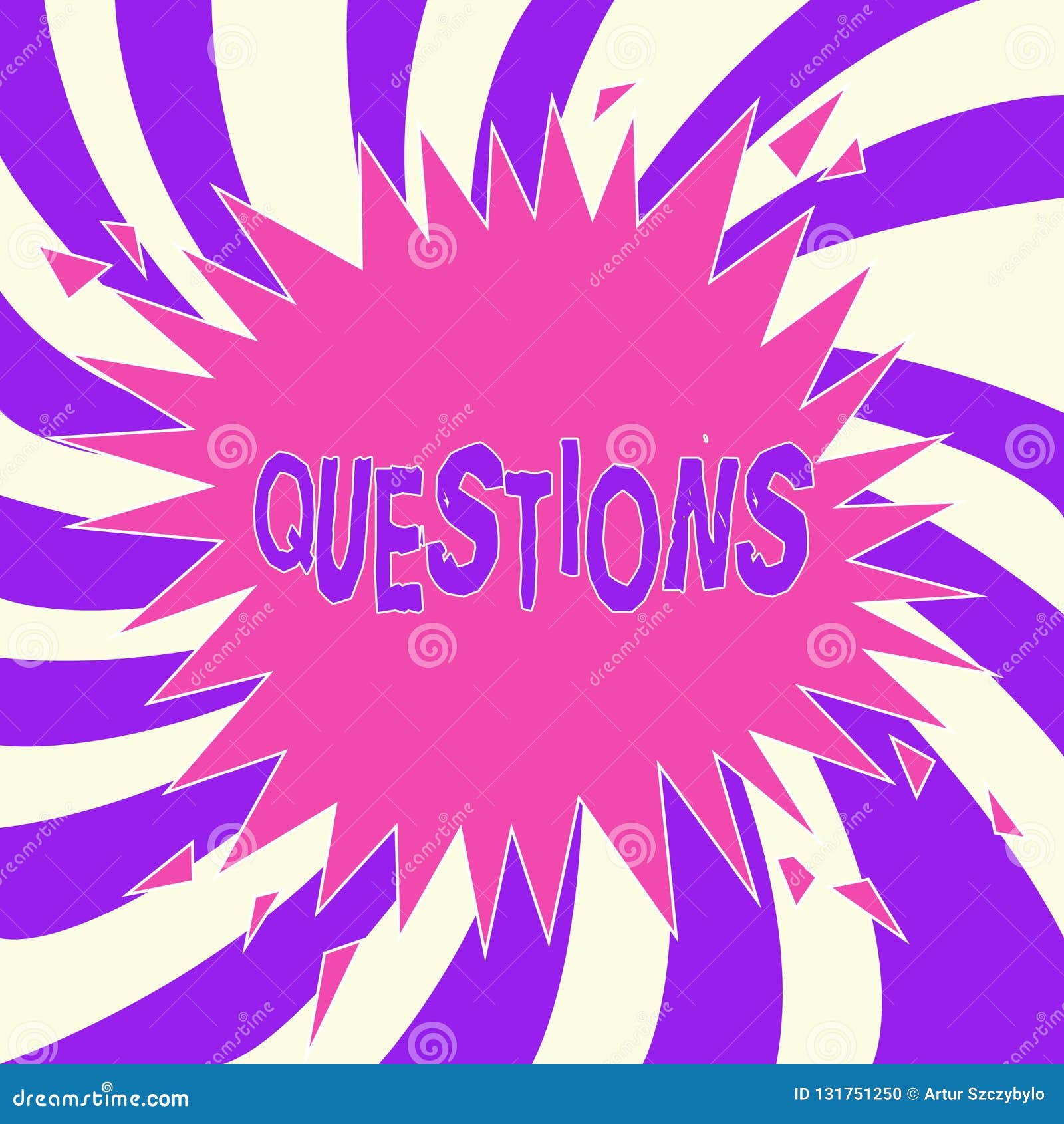 Writing Note Showing Questions. Business Photo Showcasing Interrogative ...