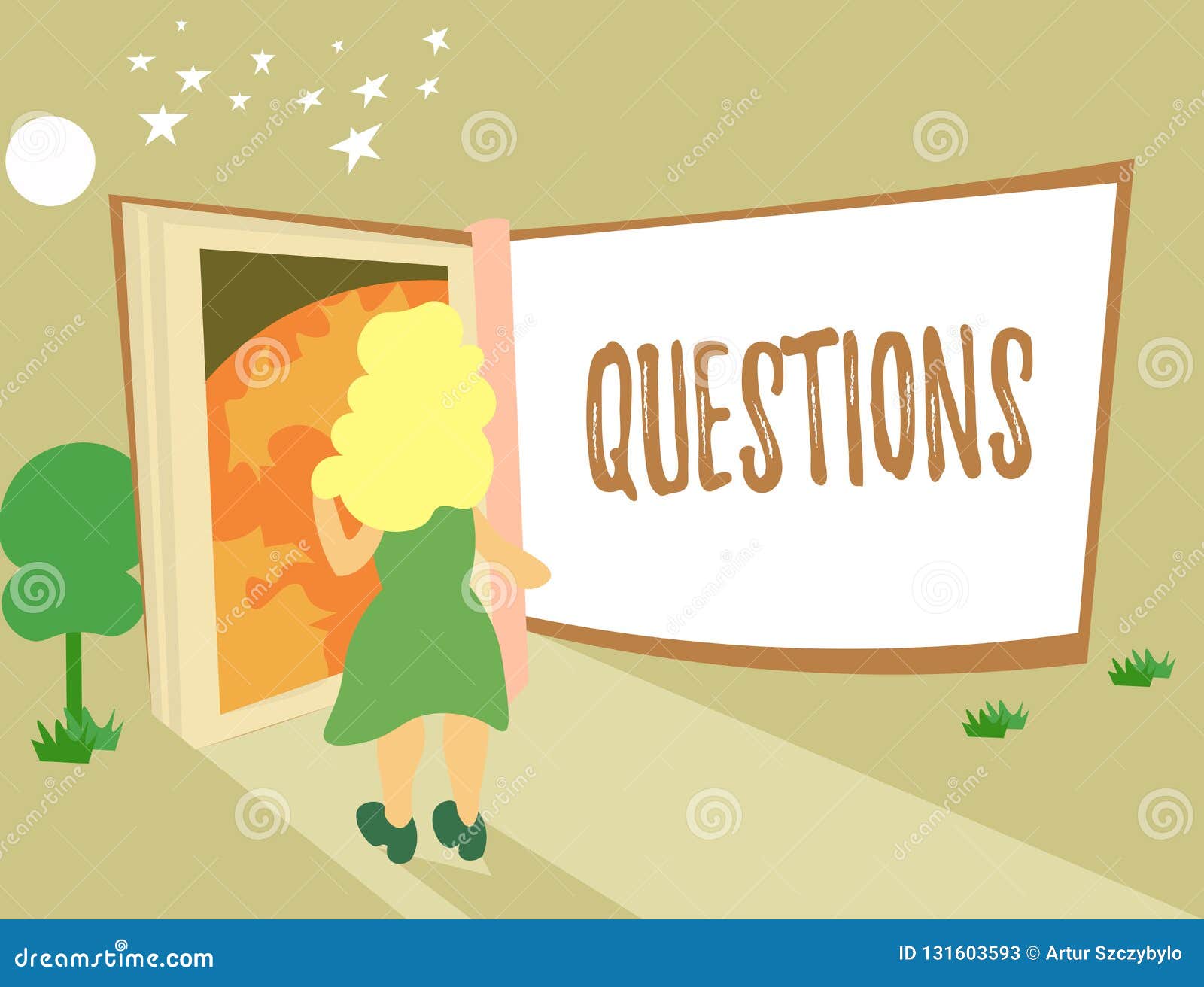 Writing Note Showing Questions. Business Photo Showcasing Interrogative ...