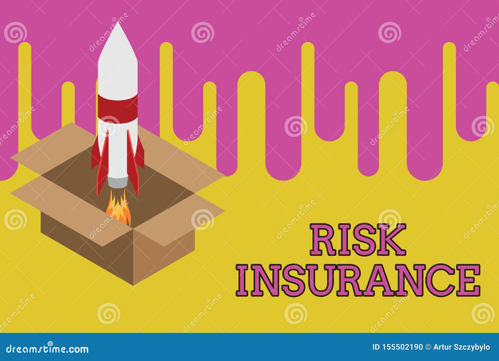 Writing Note Showing Risk Insurance. Business Photo Showcasing the ...