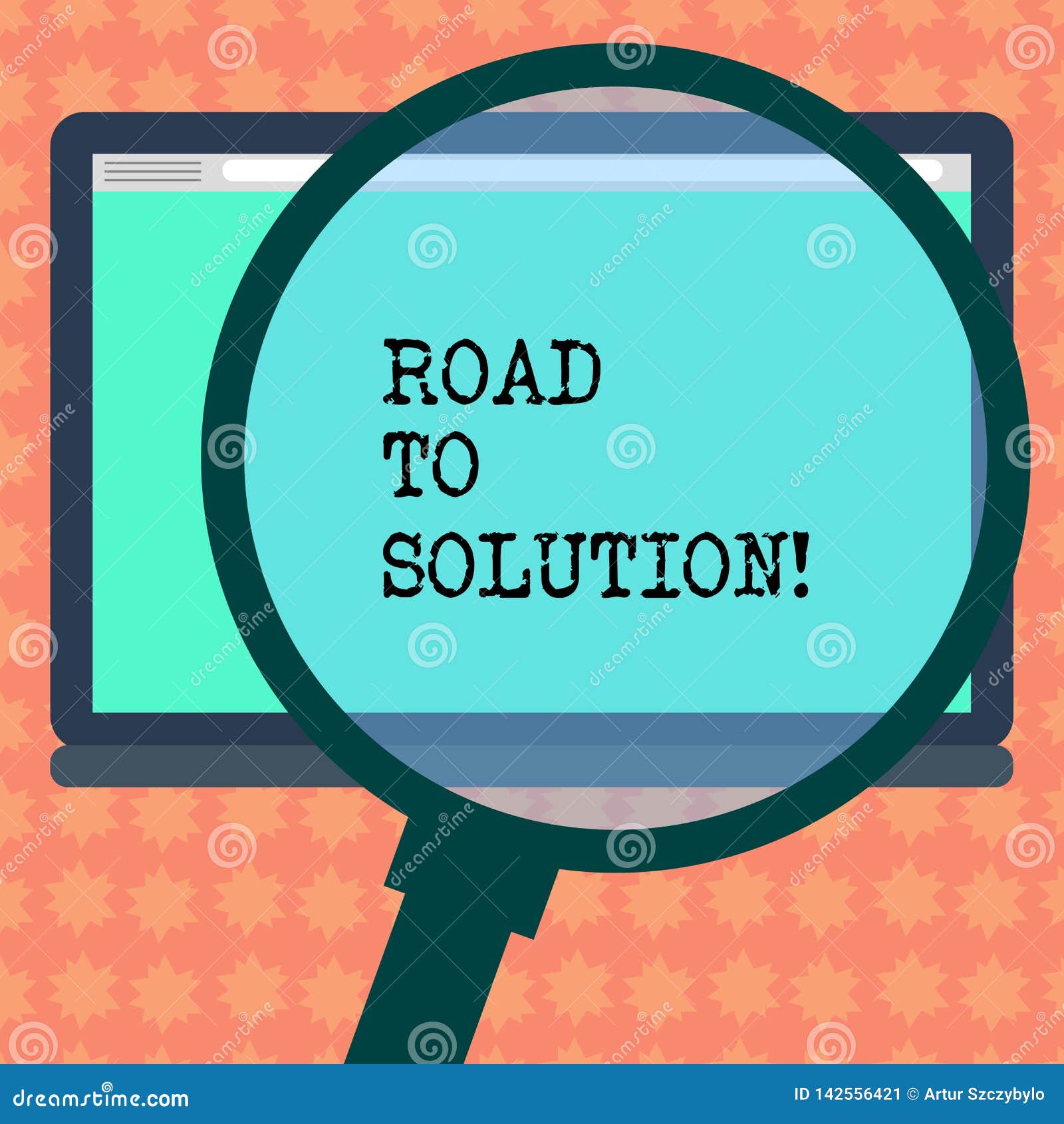 Writing Note Showing Road To Solution. Business Photo Showcasing Path ...