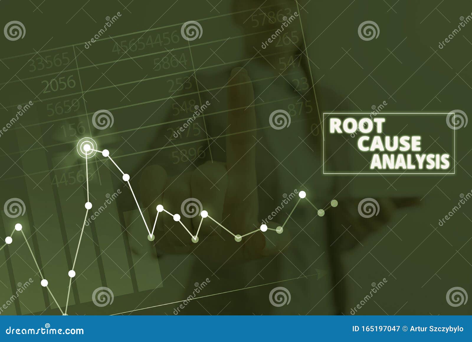 Writing Note Showing Root Cause Analysis. Business Photo Showcasing ...