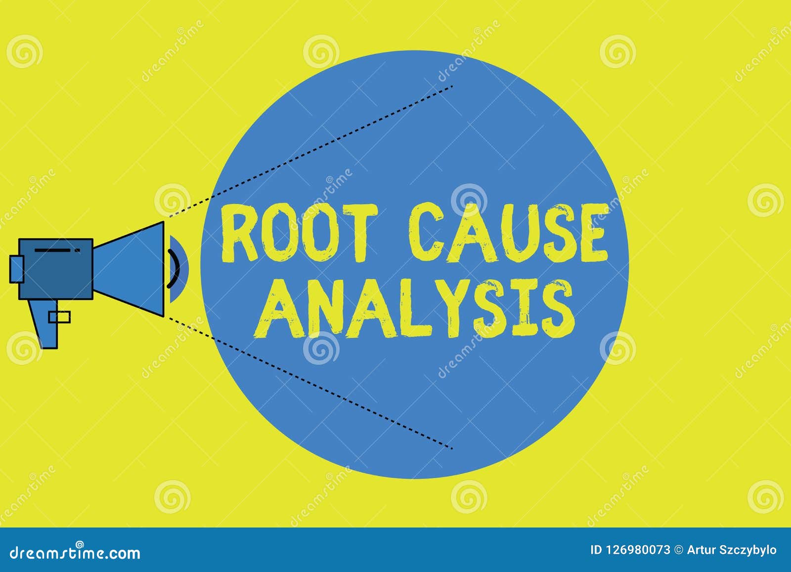 Writing Note Showing Root Cause Analysis. Business Photo Showcasing ...
