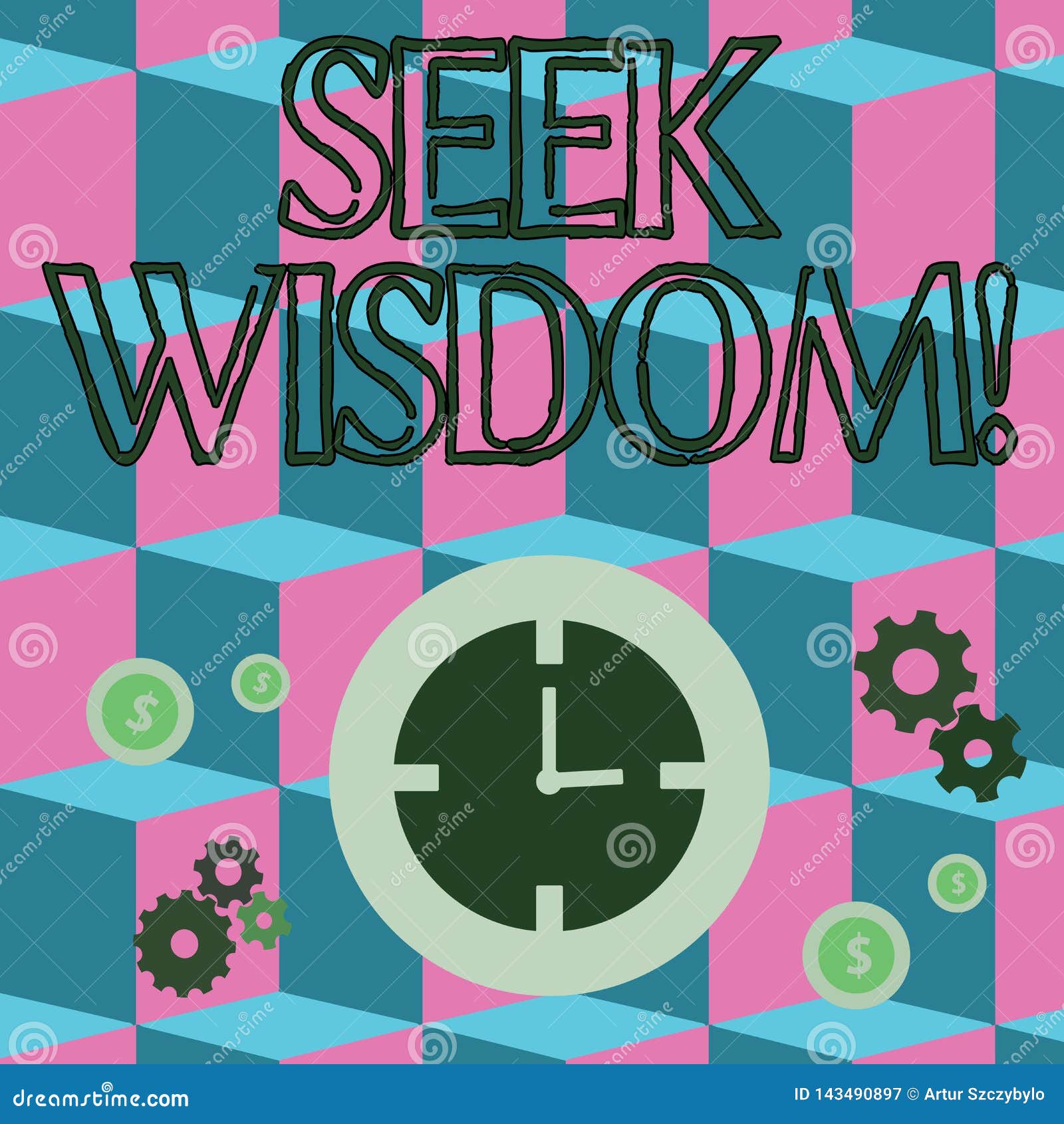 Writing Note Showing Seek Wisdom. Business Photo Showcasing Ability To ...