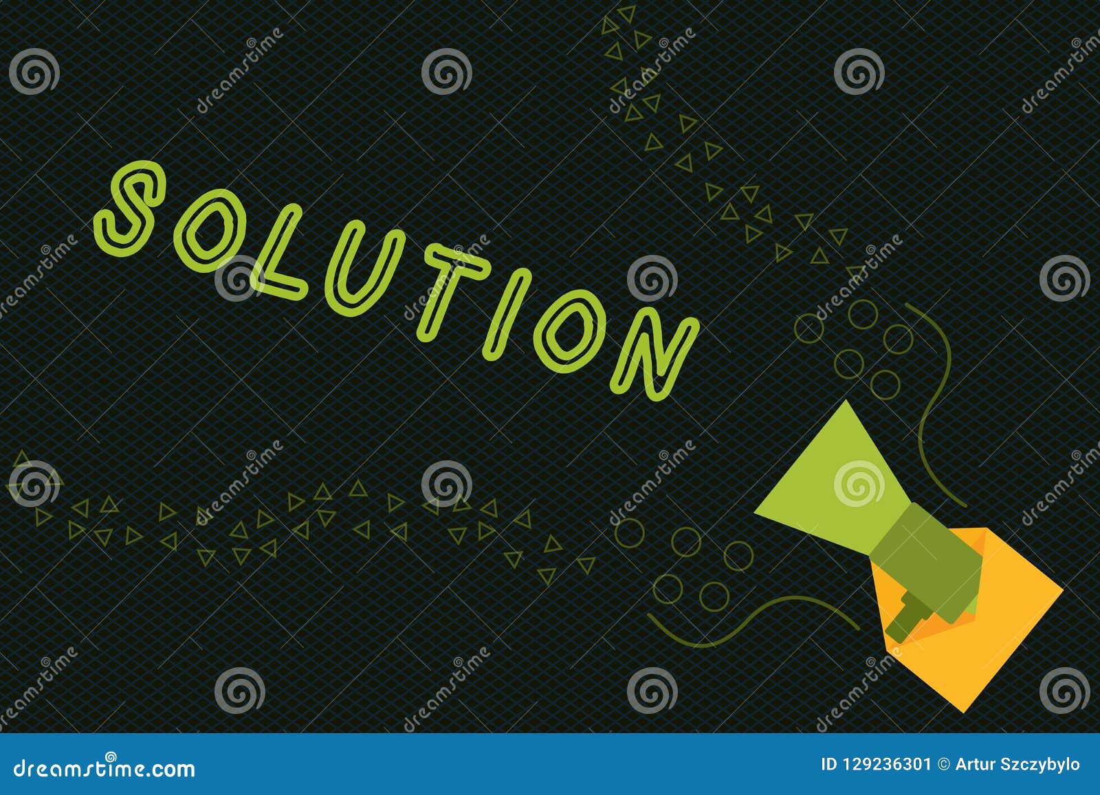 Writing Note Showing Solution. Business Photo Showcasing Means of ...