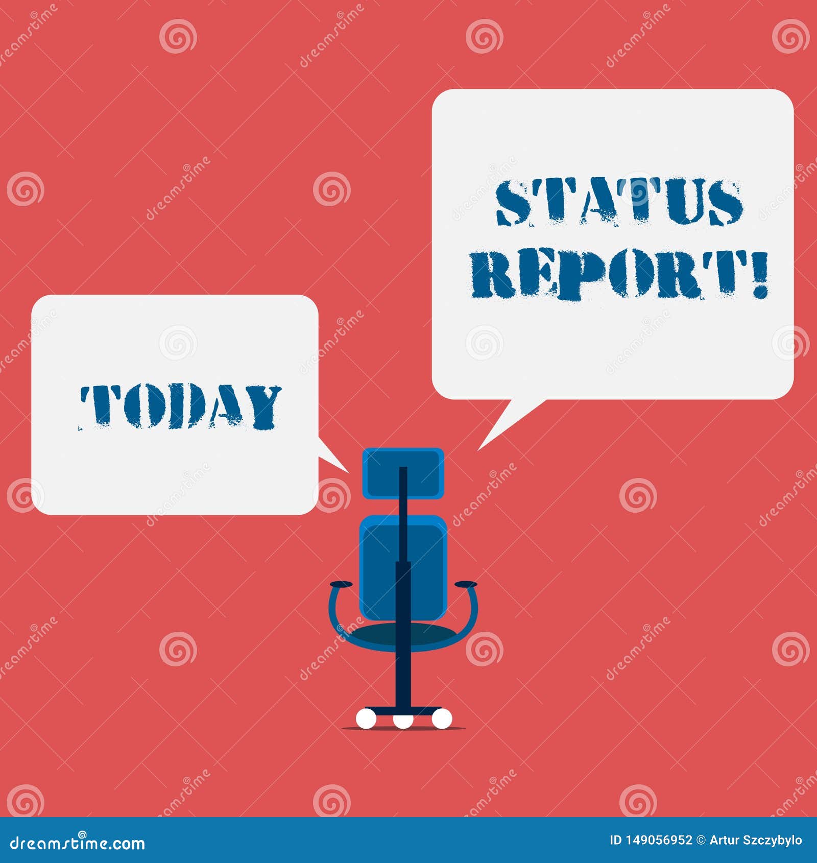 Writing Note Showing Status Report. Business Photo Showcasing Document ...