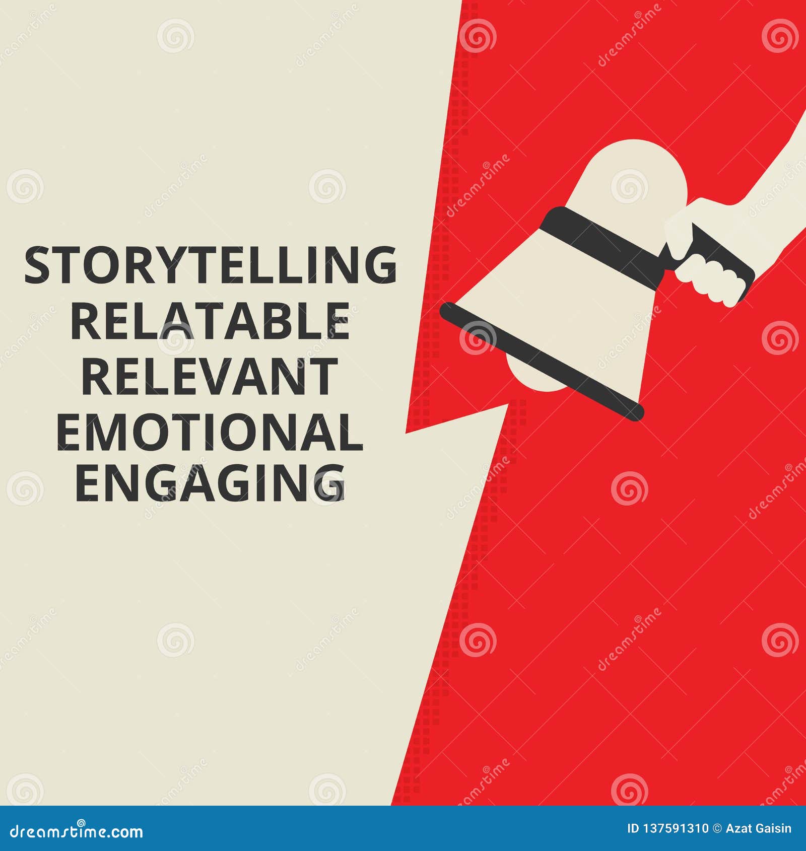 Storytelling Relatable Relevant Emotional Engaging Text Quote, Concept ...