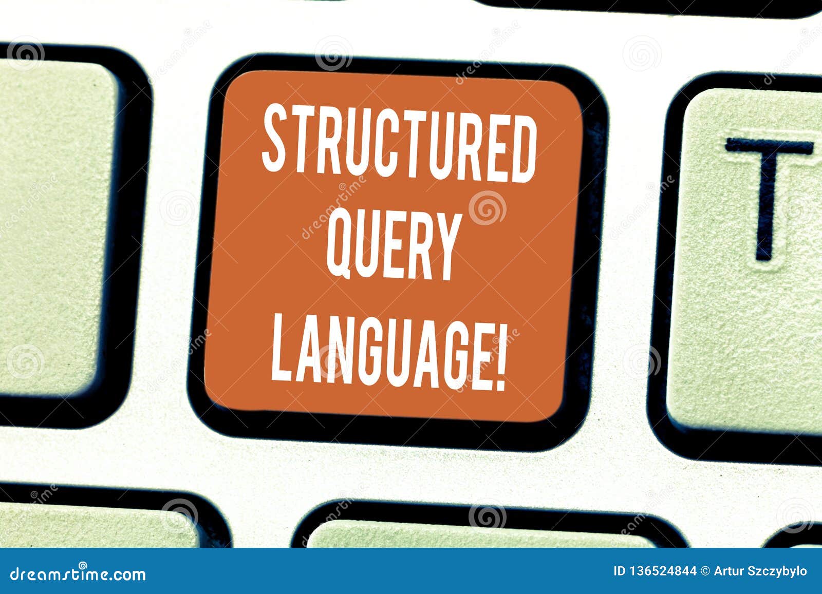 Writing Note Showing Structured Query Language Business Photo Showcasing Computer Language For