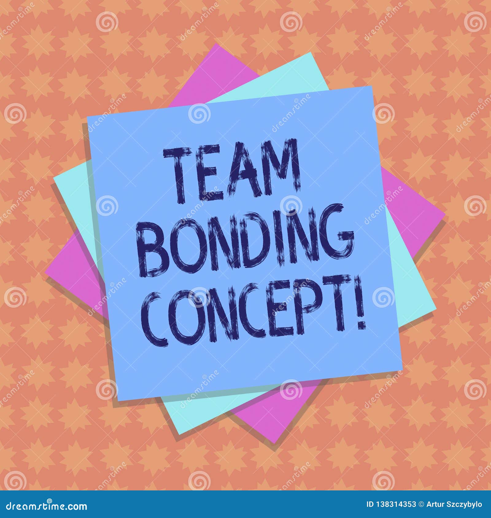 Writing Note Showing Team Bonding Concept. Business Photo Showcasing ...