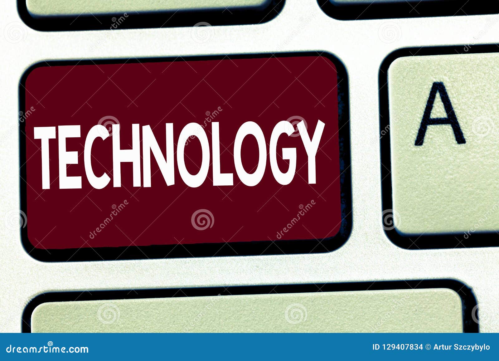 Writing Note Showing Technology. Business Photo Showcasing Application ...