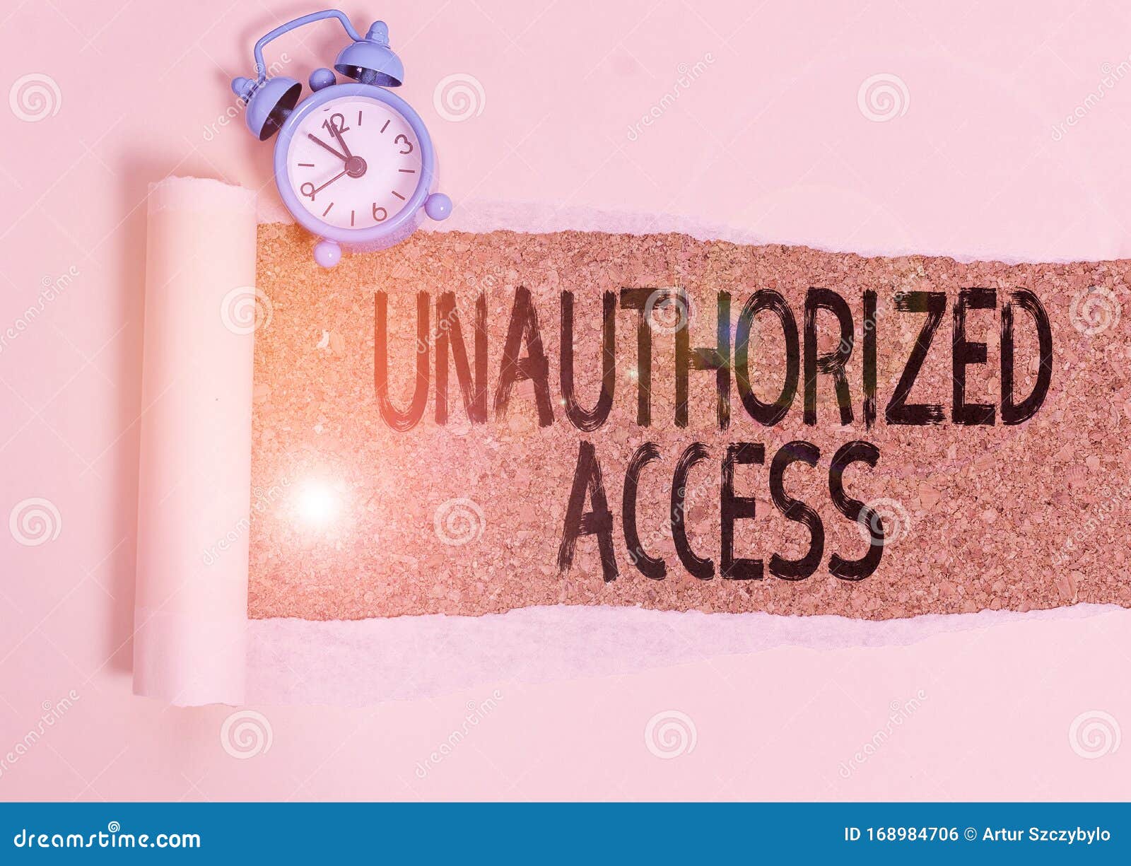 Writing Note Showing Unauthorized Access. Business Photo Showcasing Use ...