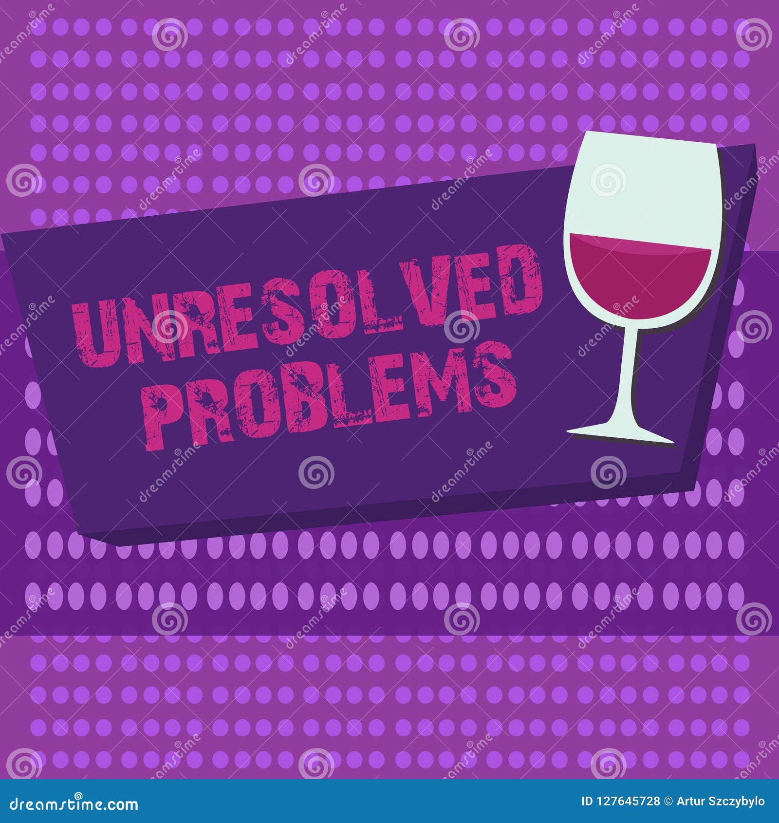 Writing Note Showing Unresolved Problems. Business Photo Showcasing ...