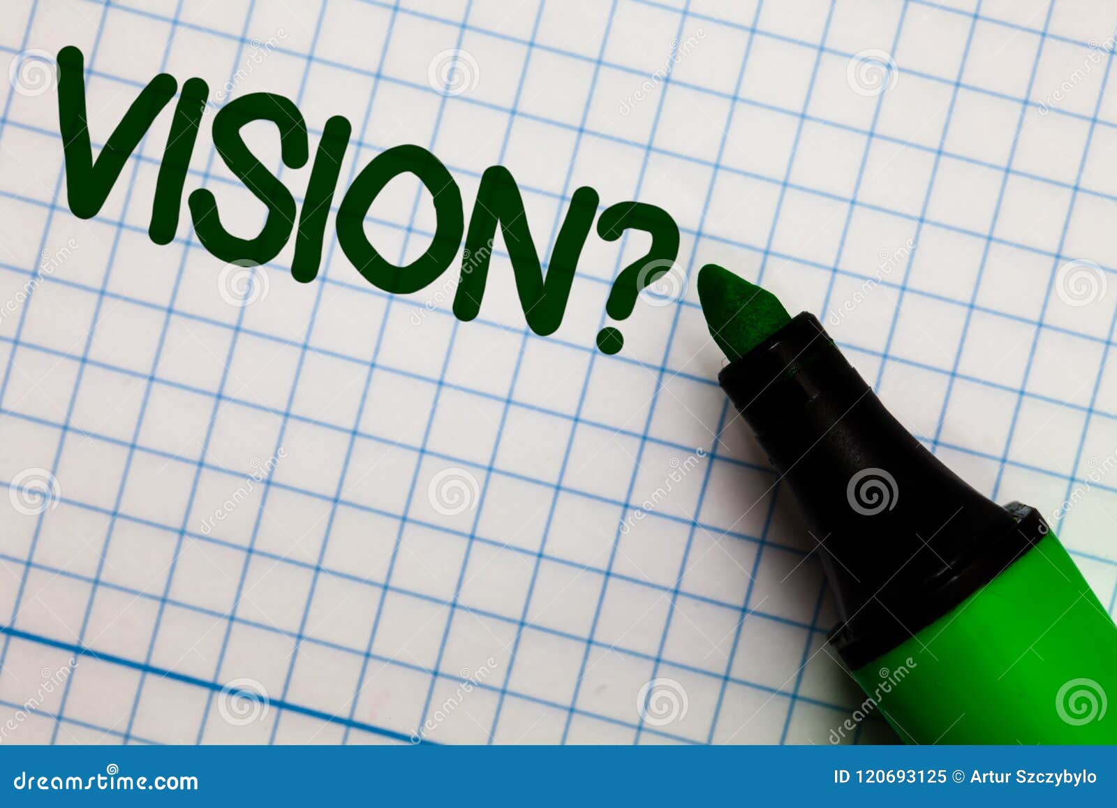 Writing Note Showing Vision Question. Business Photo Showcasing Company ...