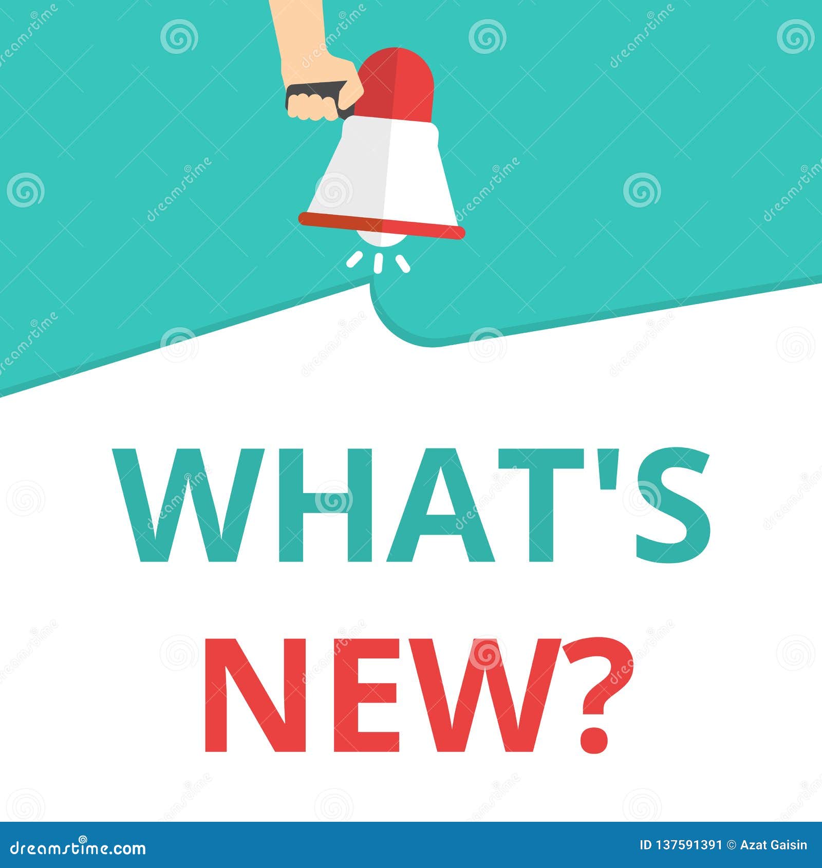 Writing Note Showing What S is New Question Stock Illustration ...