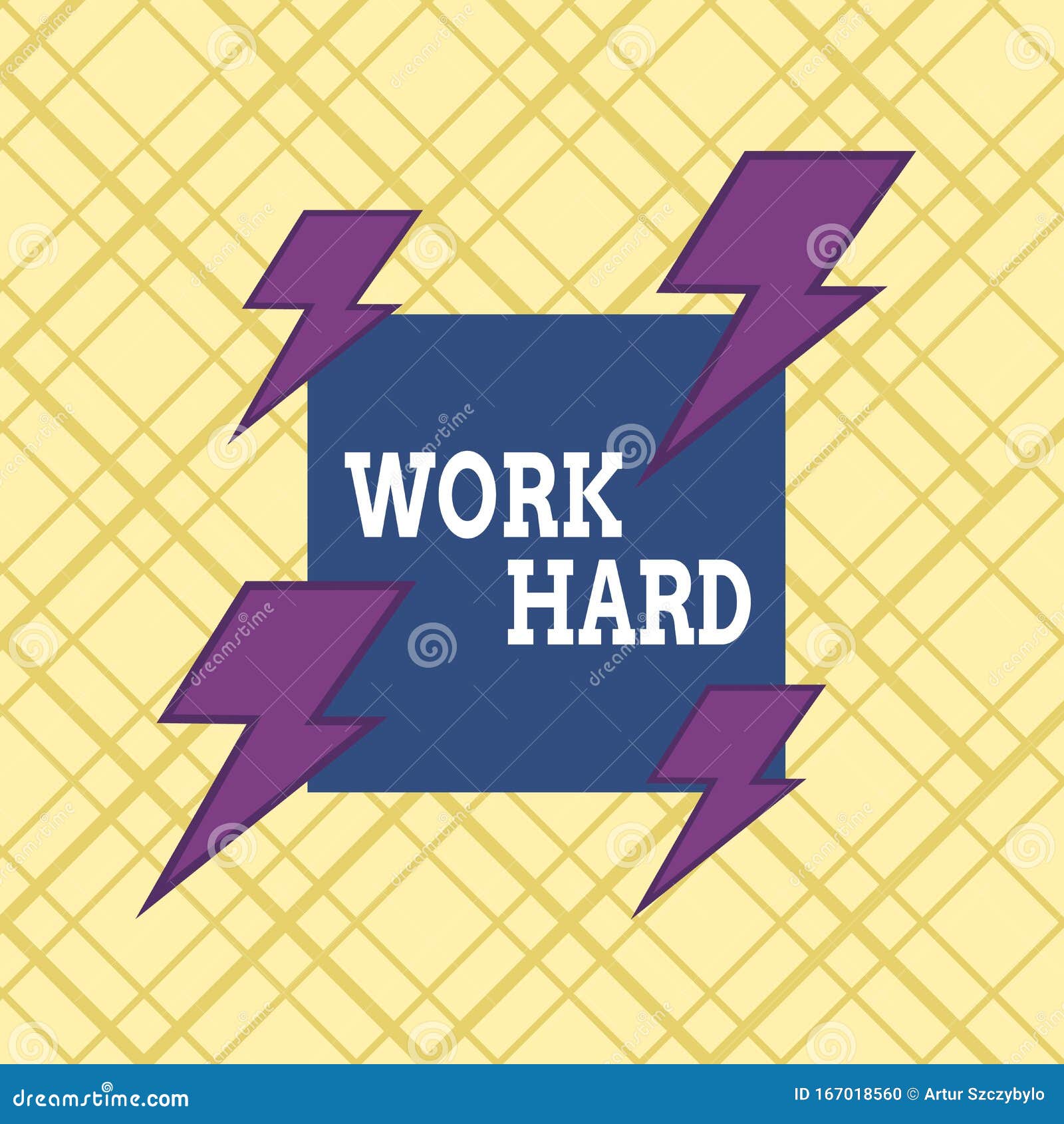 Writing Note Showing Work Hard. Business Photo Showcasing Laboring that ...