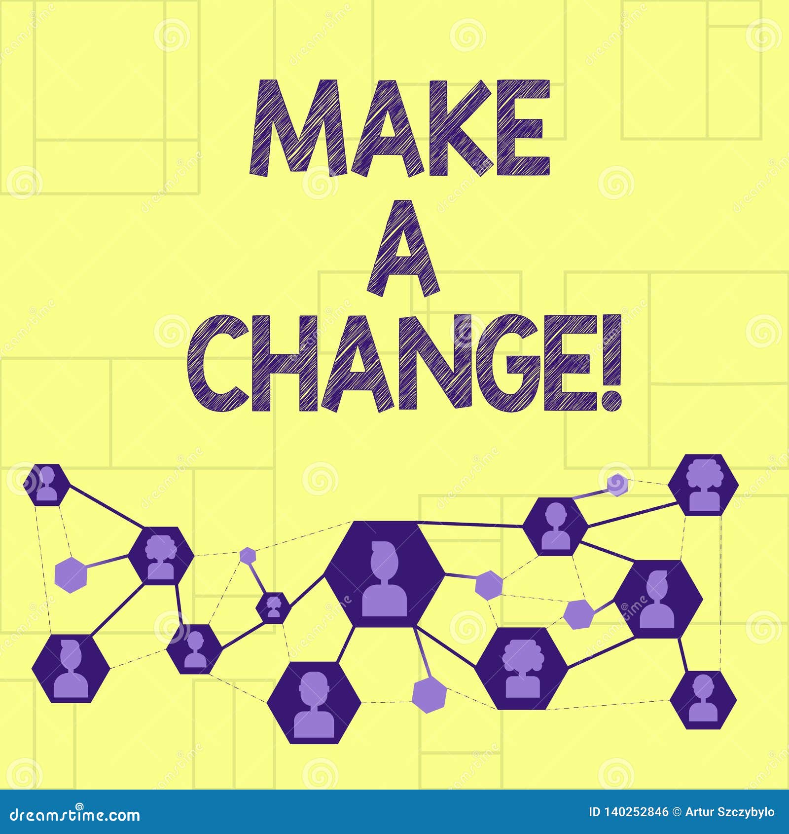 Writing Note ShowingMake a Change. Business Photo Showcasing Try New ...