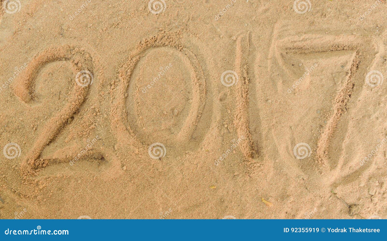 Writing number year 2017 stock image. Image of color - 92355919