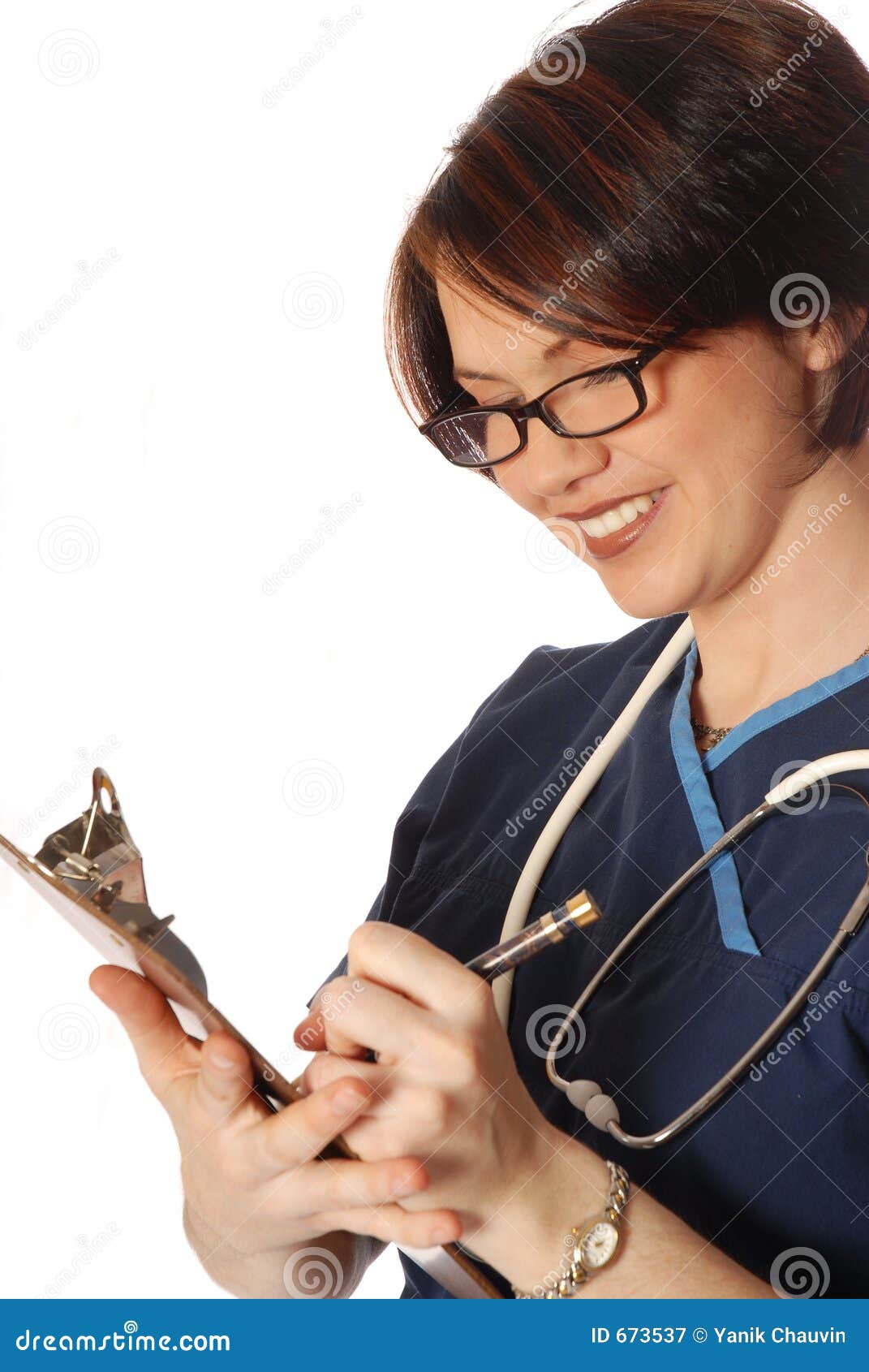 Writing on pad stock image. Image of crossed, healthcare - 673537