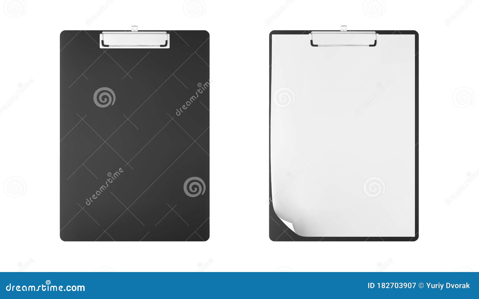 Clipboard With Blank Checklist Stock Photography | CartoonDealer.com ...