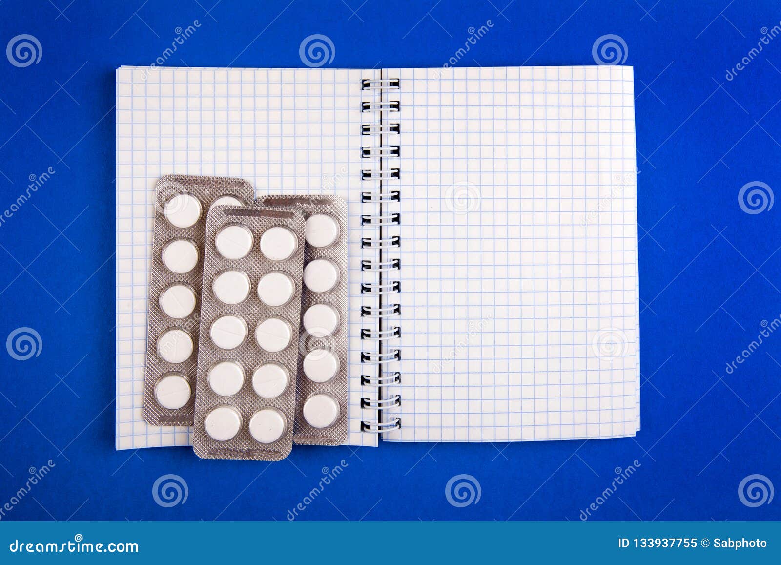 Notepad with a Pills stock image. Image of objects, prescription ...