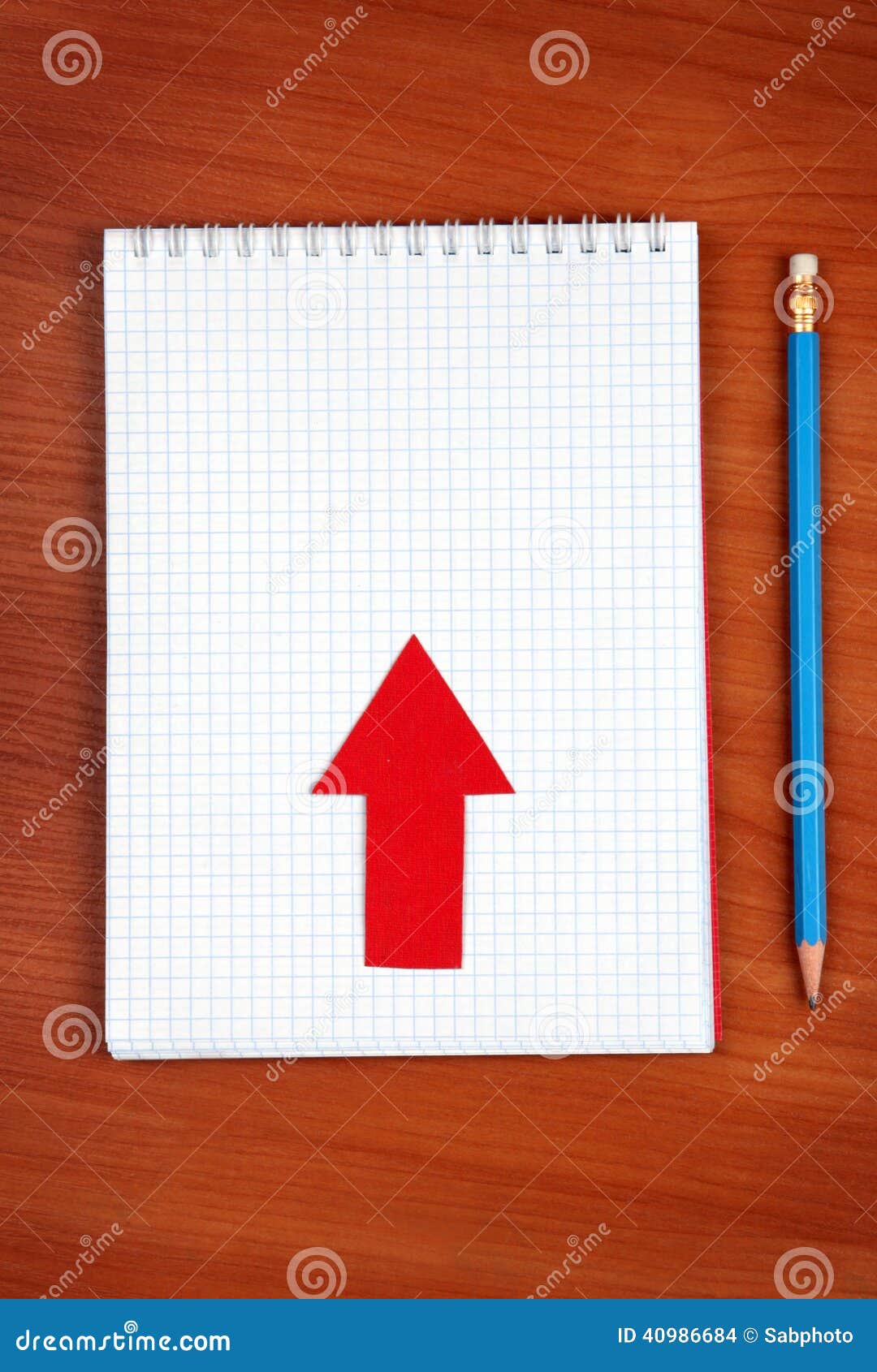 Writing Pad on the Table stock photo. Image of lying - 40986684