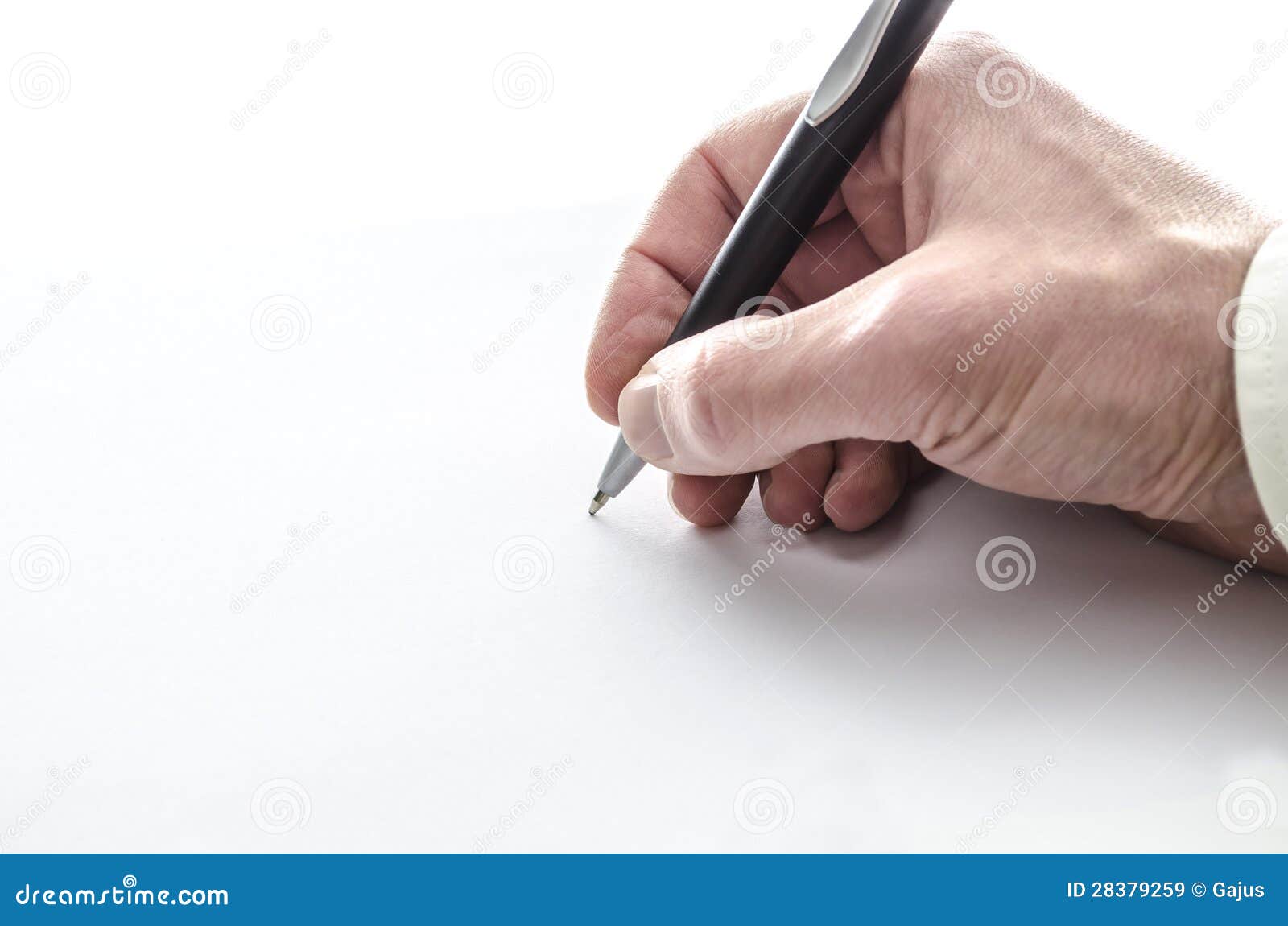 Writing on paper stock image. Image of paper, note, hand - 28379259