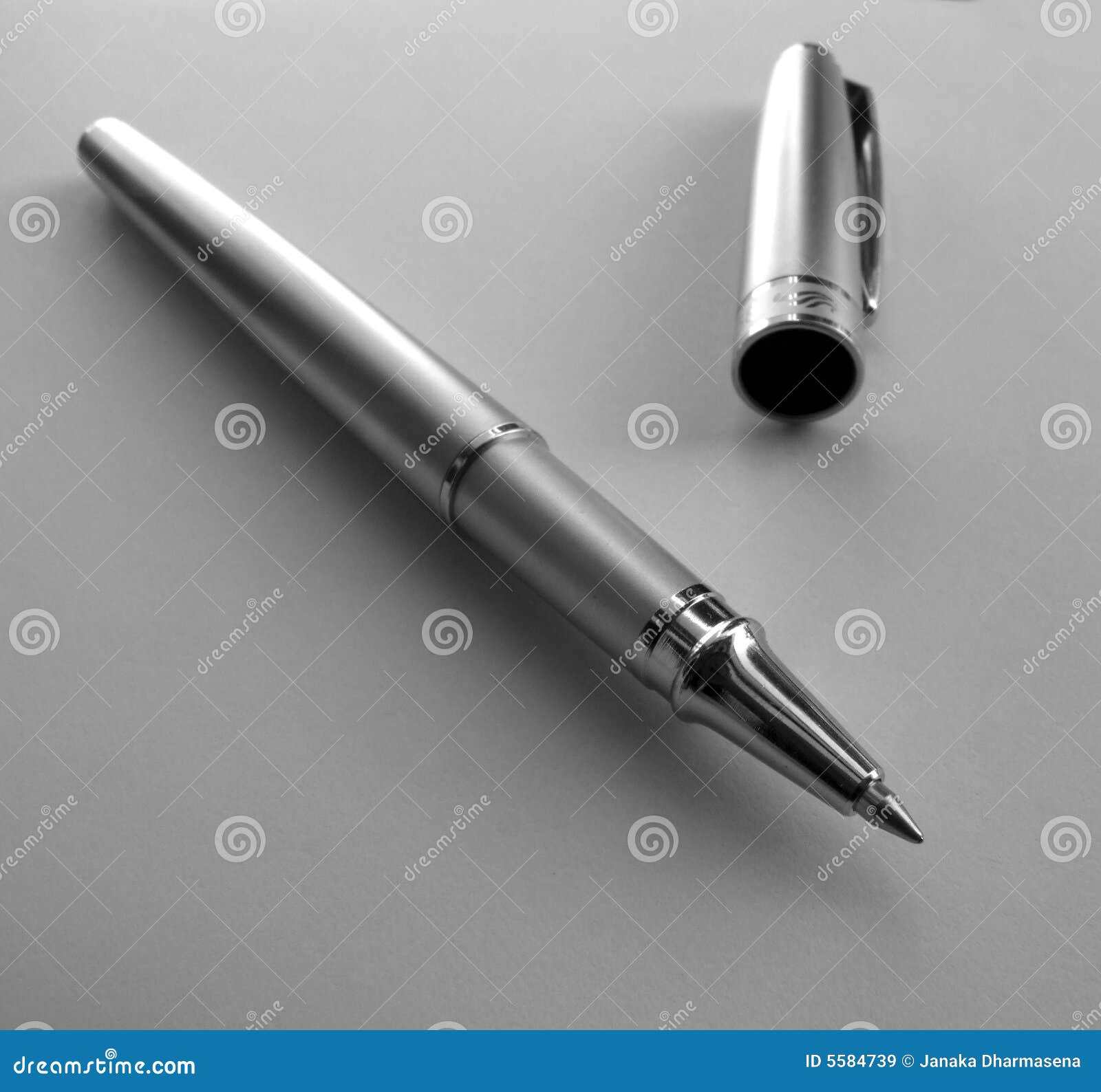 Writing Pen stock image. Image of white, education, communication - 5584739