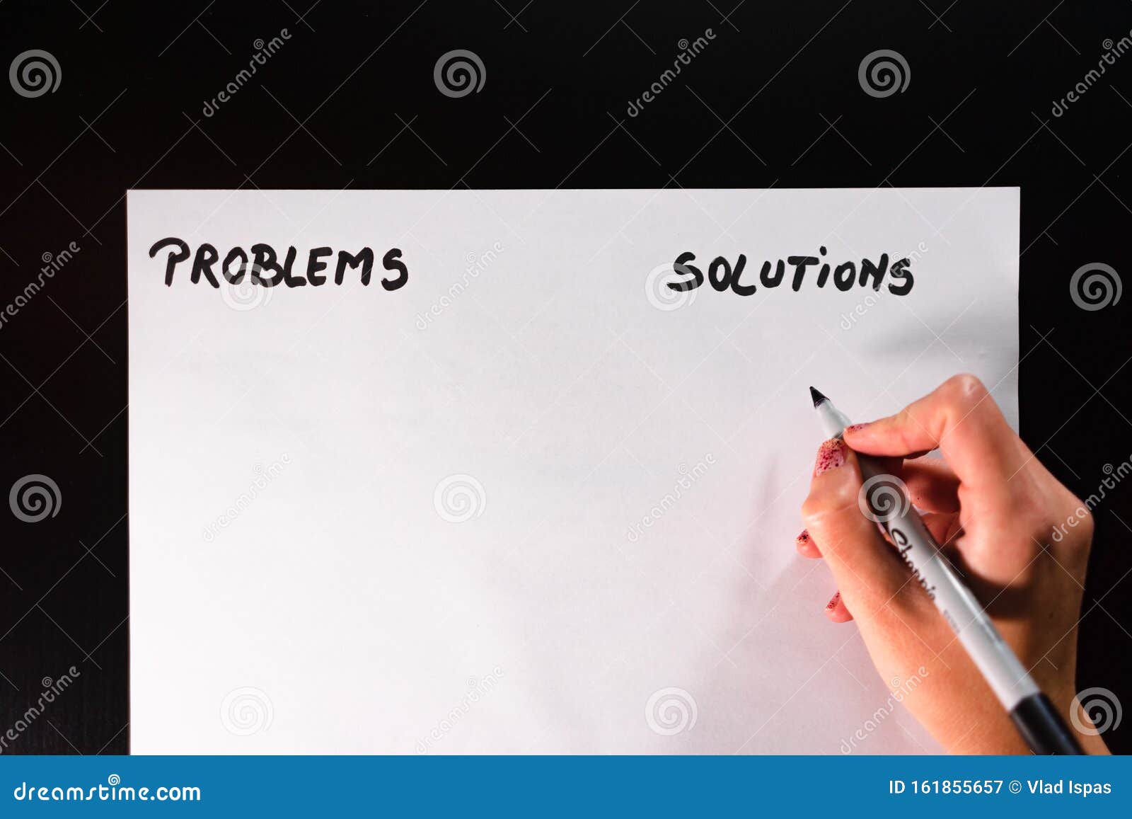 Writing Problems and Solutions List. Text Problems and Solutions on ...