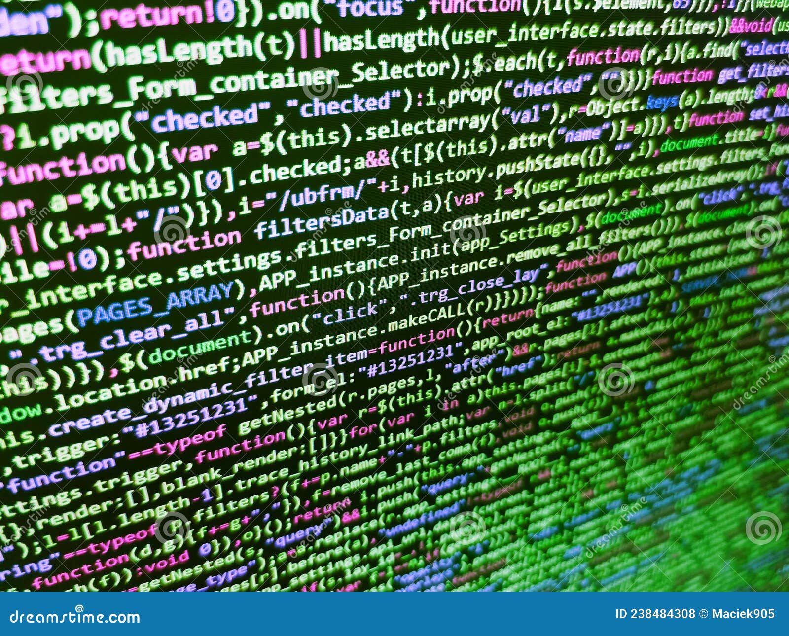 Writing Programming Code On Laptop Developer Working On Software Codes 2586