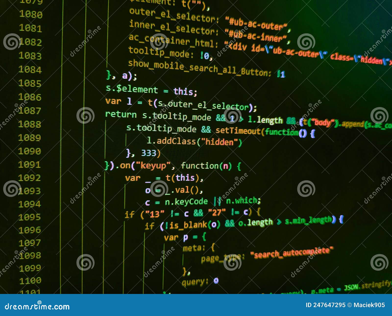 Writing Programming Functions On Laptop Programming Webdesign Html Printed Code Html Code On