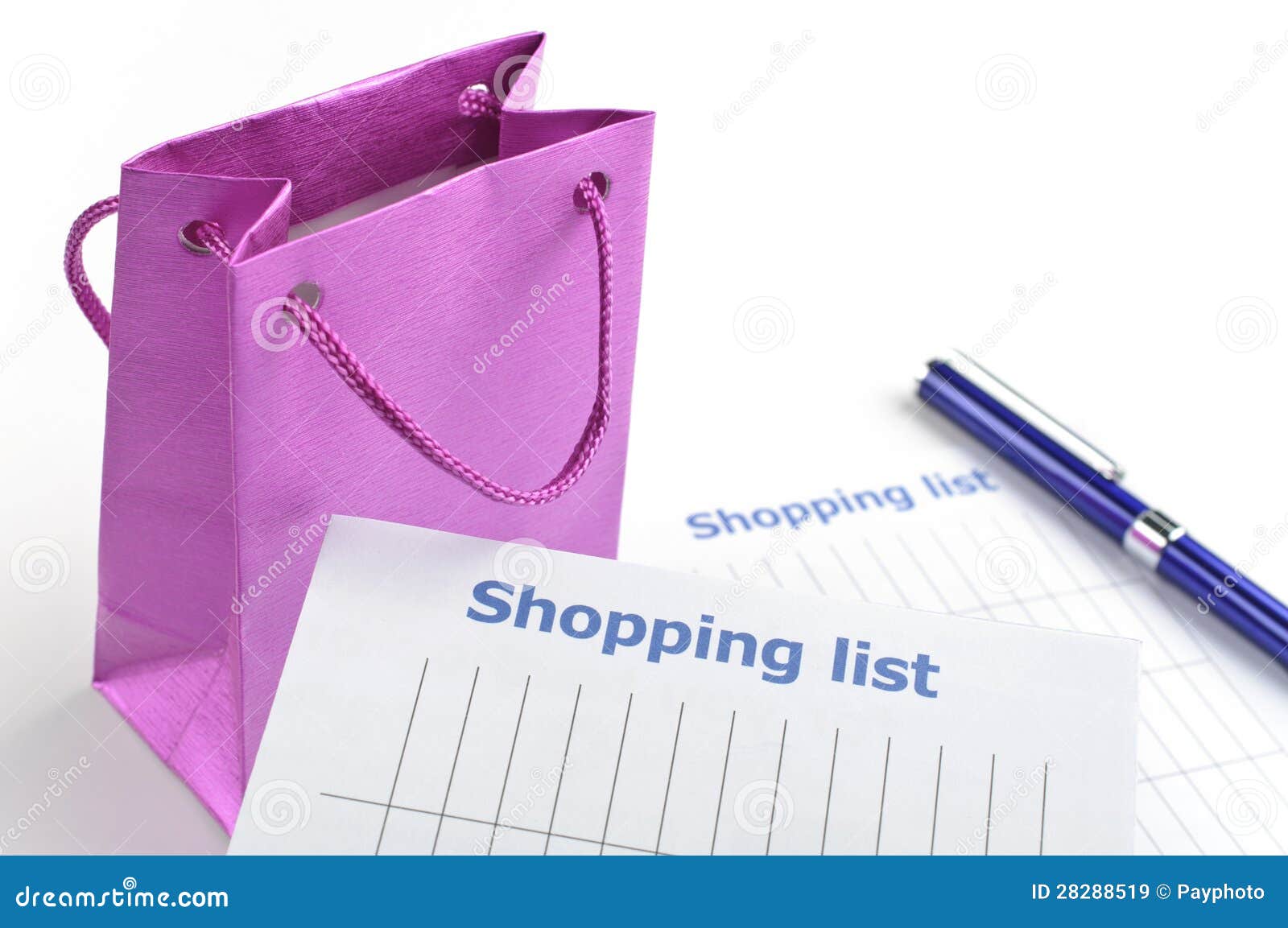 Writing shopping list stock image. Image of notepad, mall - 28288519