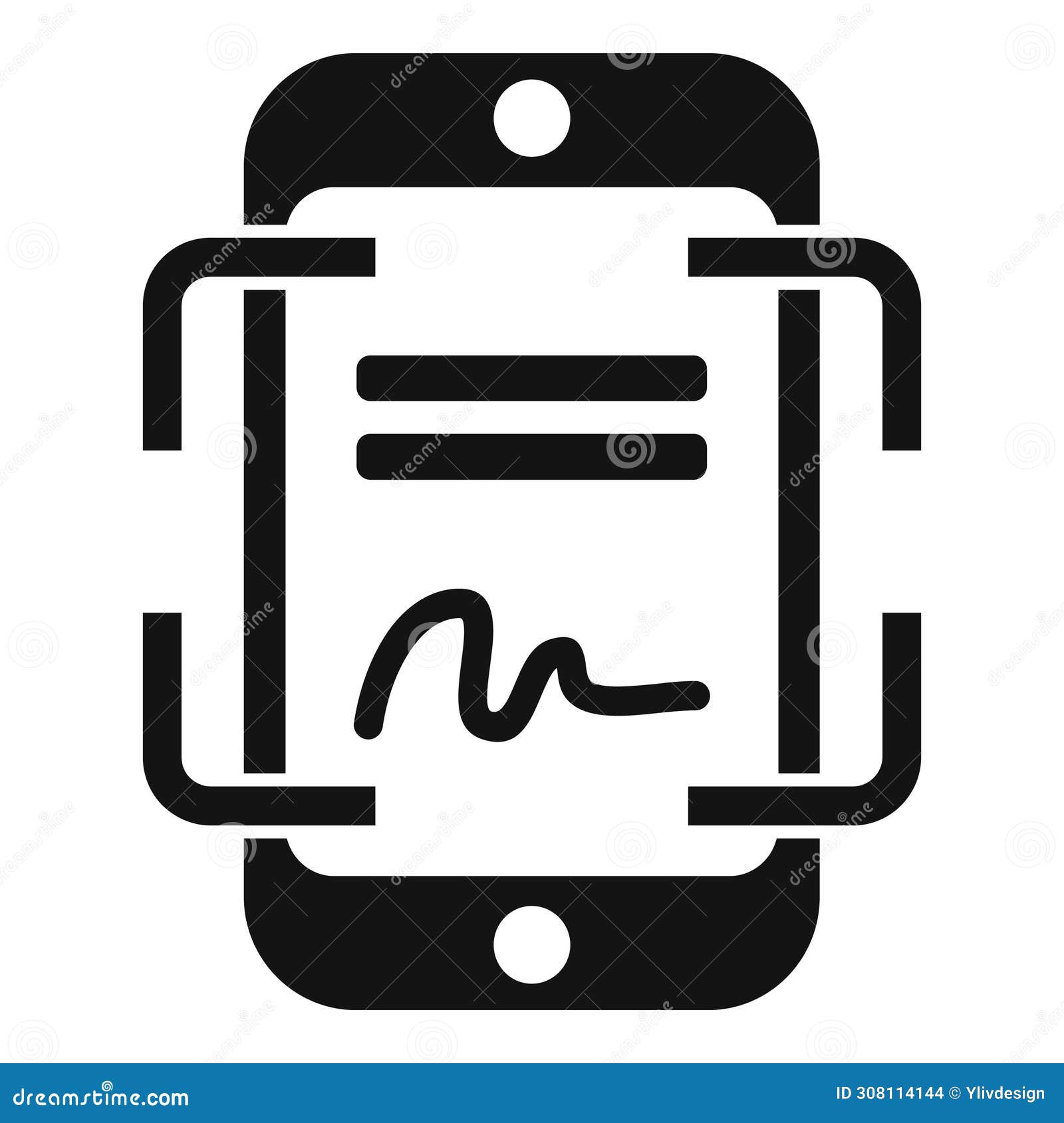 Writing Signature Icon Simple Vector. Check Data User Stock Vector ... Writing Signature Icon Simple Vector. Check Data User Stock Vector ...