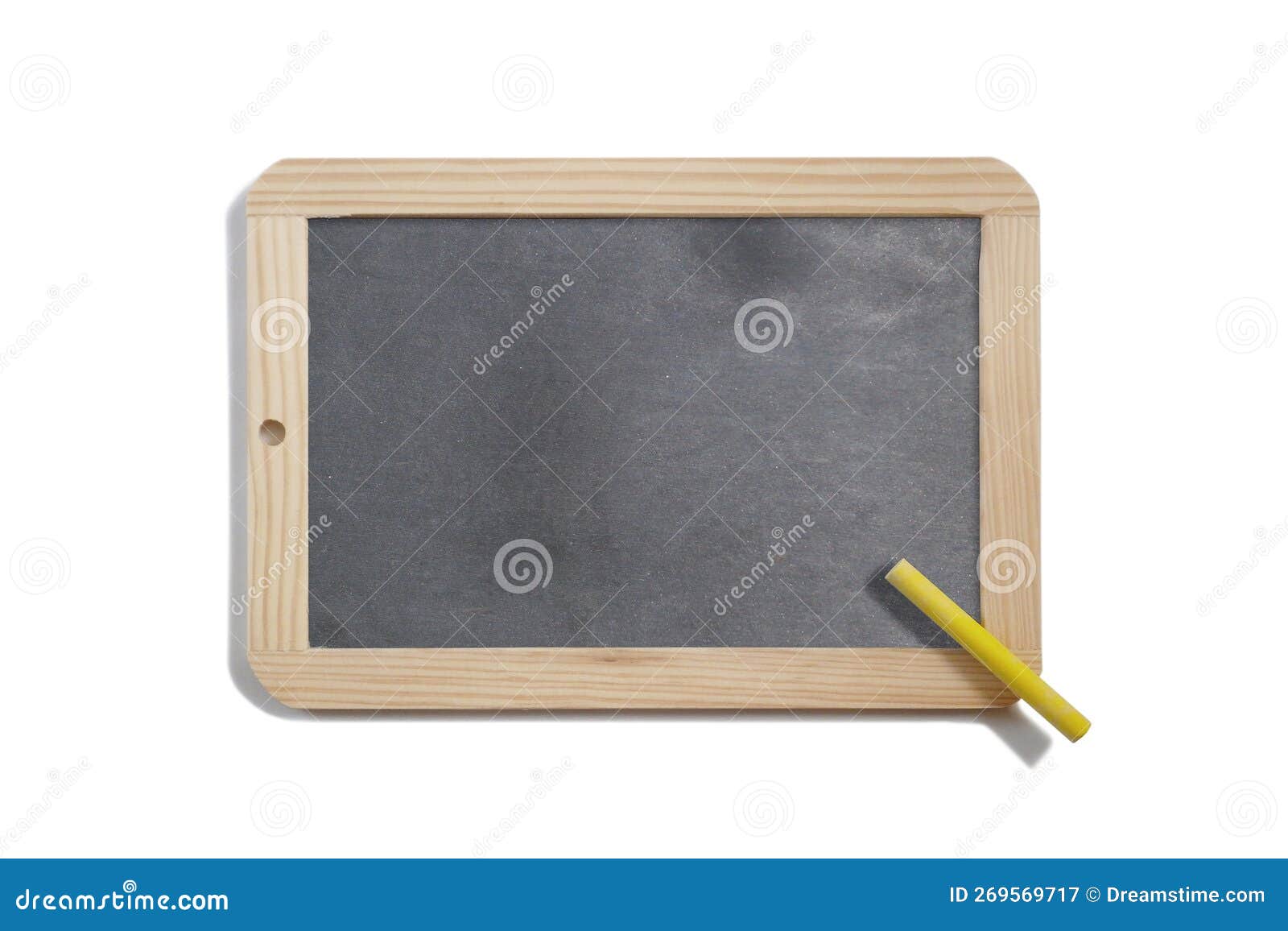 Writing Slate on a White Background Stock Image - Image of single ...