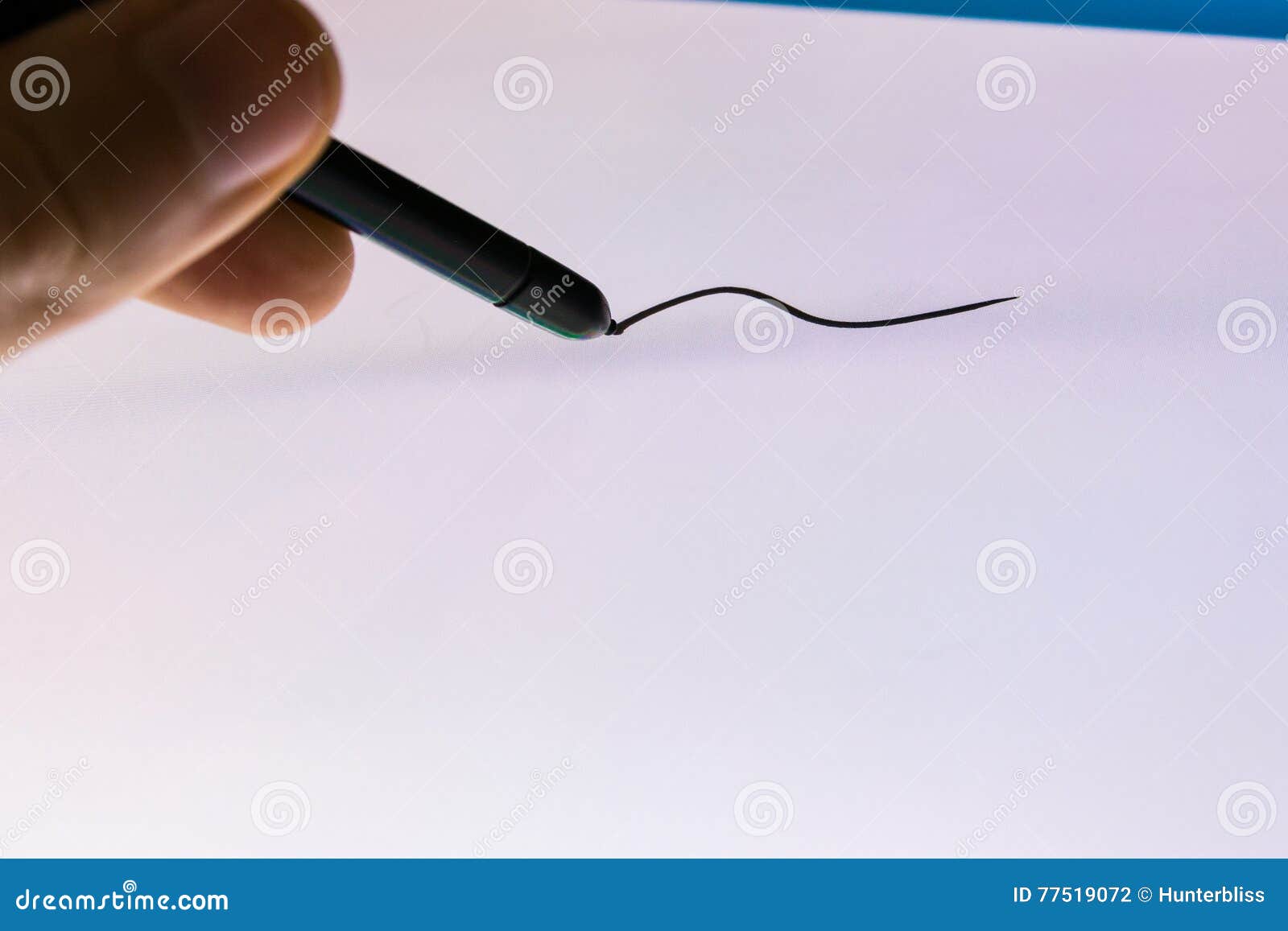 Writing Stylus Scribble White Signature Pen Digital Technology Computer ...