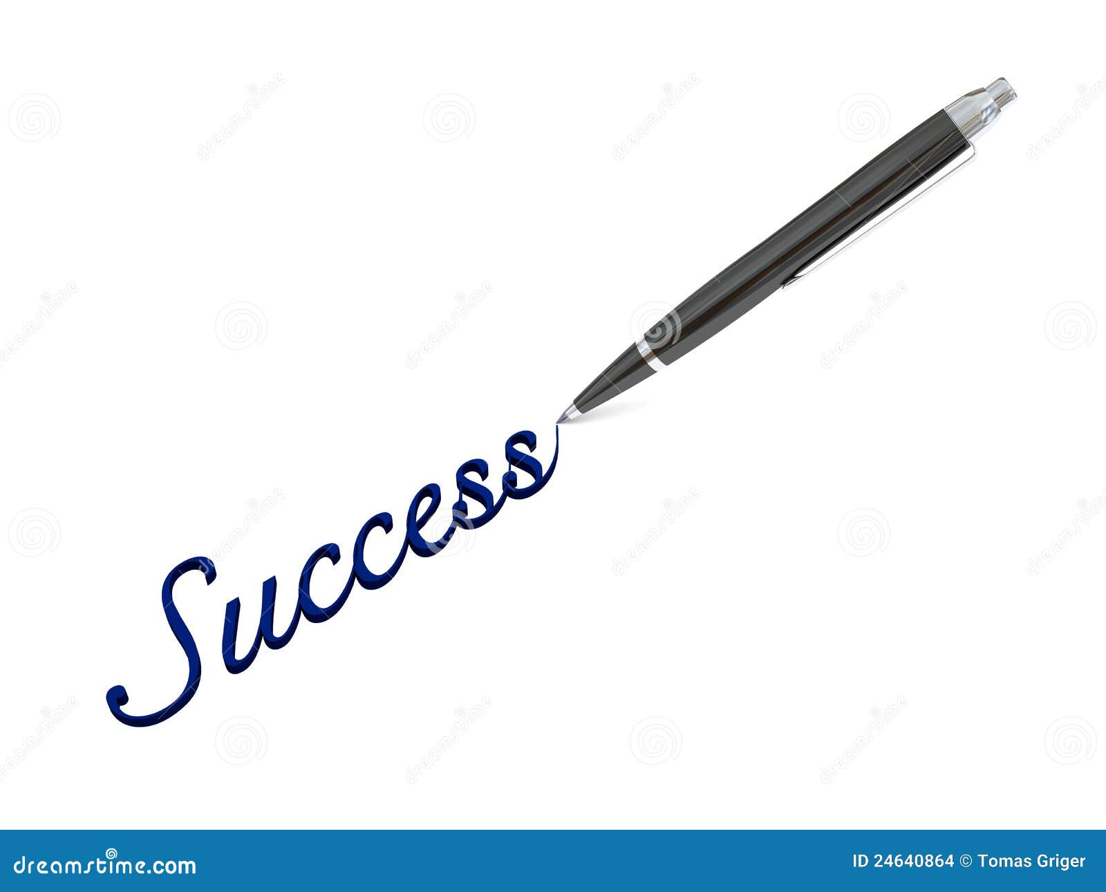 Writing Success Stock Images - Image: 24640864