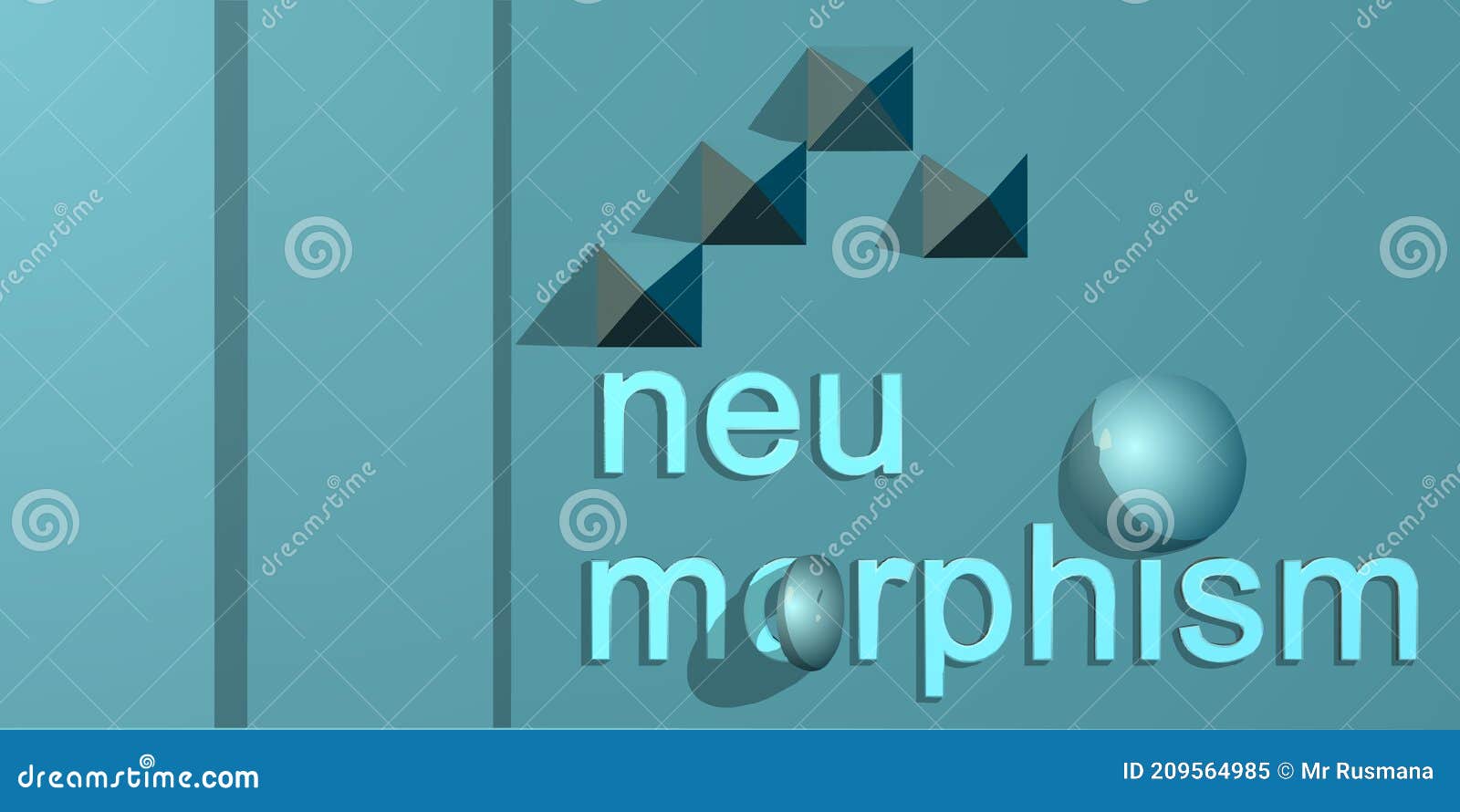 Writing Text-neumorphism- 3D Style. Simple Vector Design, Stock Vector ...