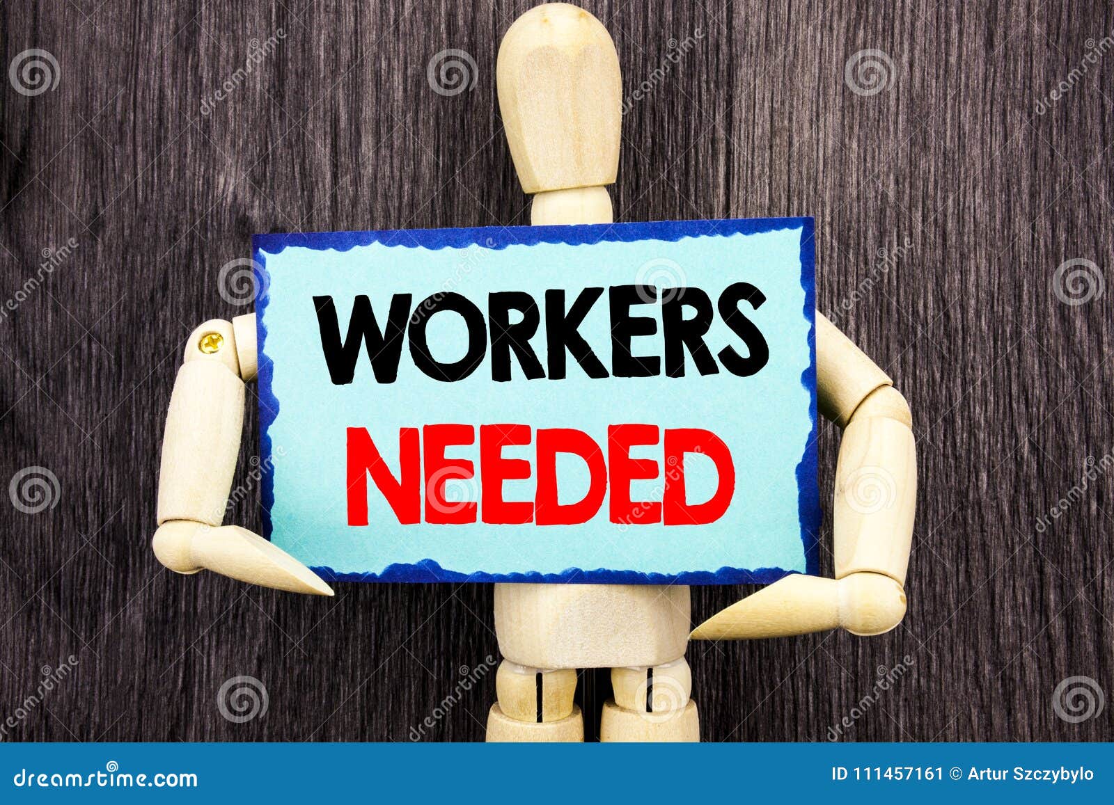 Writing Text Showing Workers Needed. Concept Meaning Search for Career ...