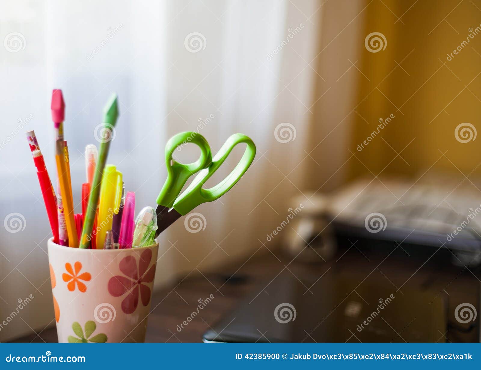 Writing tools stock photo. Image of pencil, isolated - 42385900