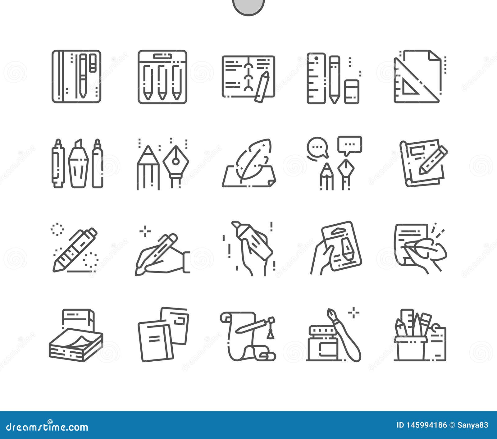 Pixel Art Writing. Pixel Illustration. Ungrouped Pixels Or Squares ...